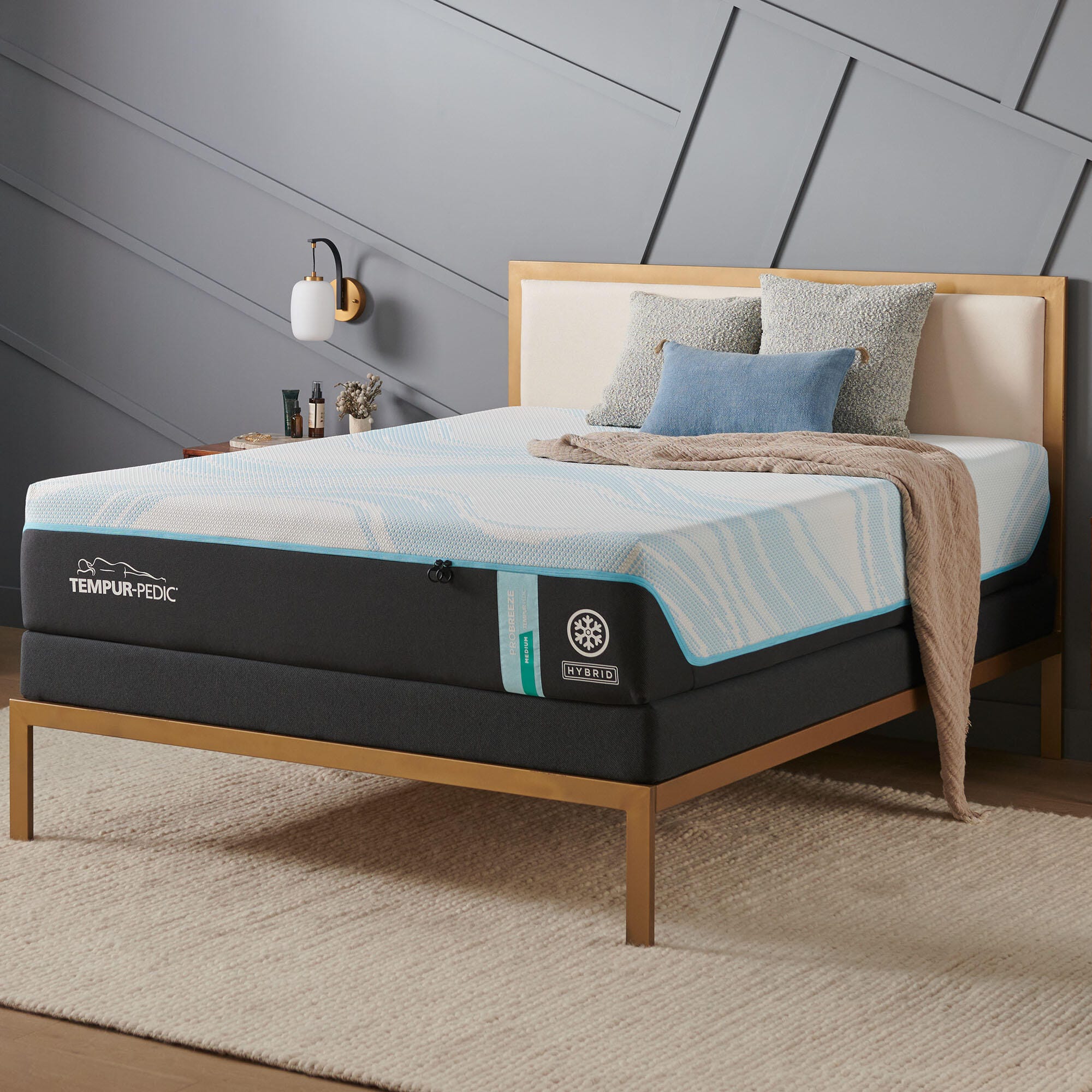 Click here for TEMPUR Probreeze Medium Hybrid King Mattress prices