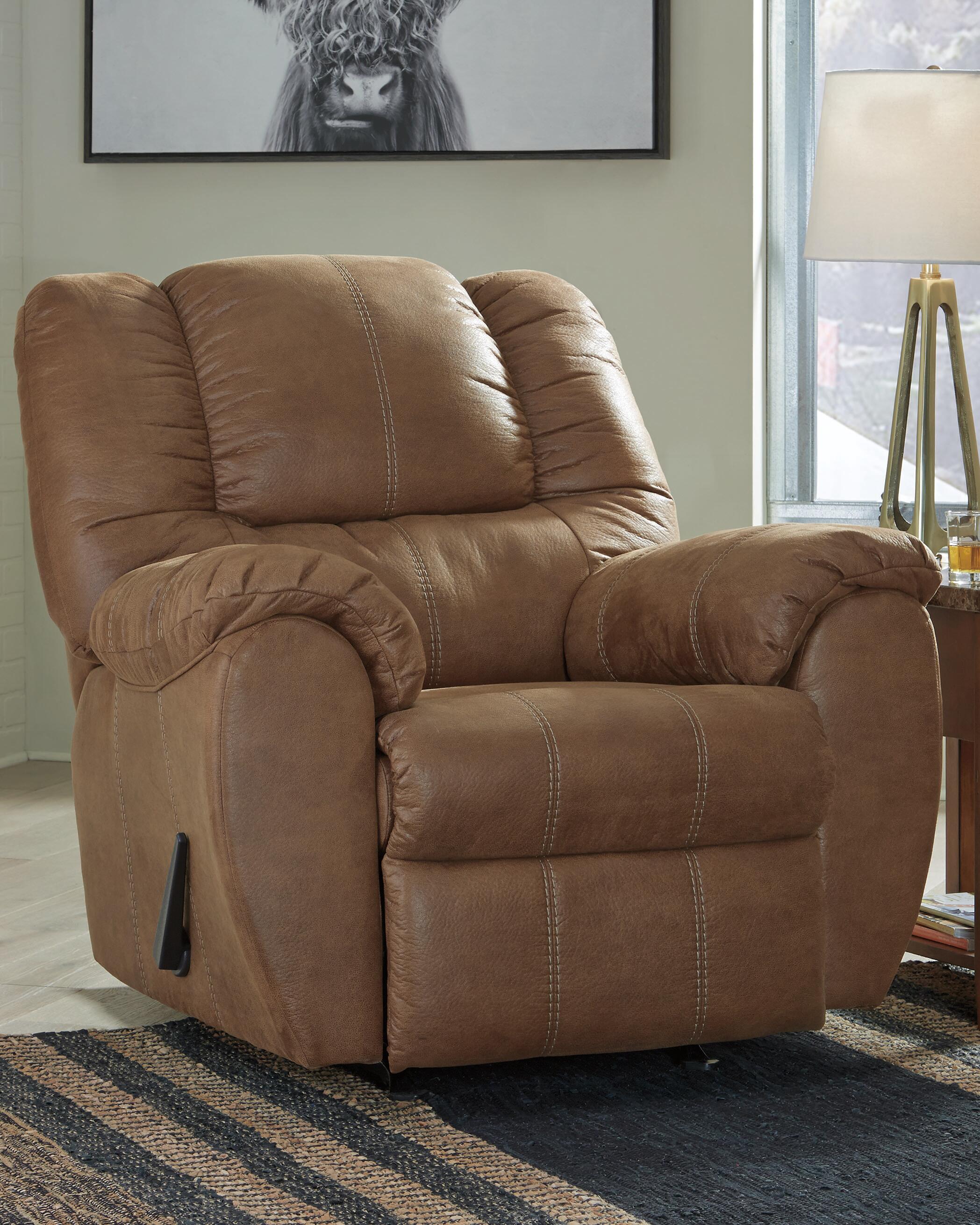 Click here for McGann Manual Rocker Recliner  Saddle prices