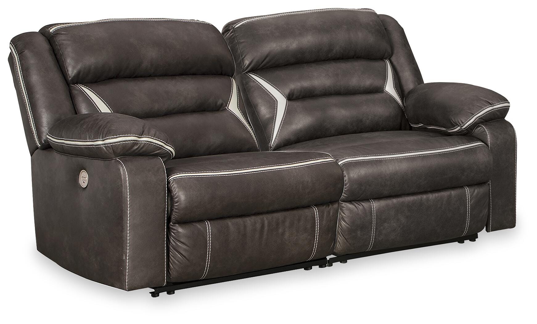 Click here for Kincord 2-Piece Power Reclining Sectional Loveseat... prices