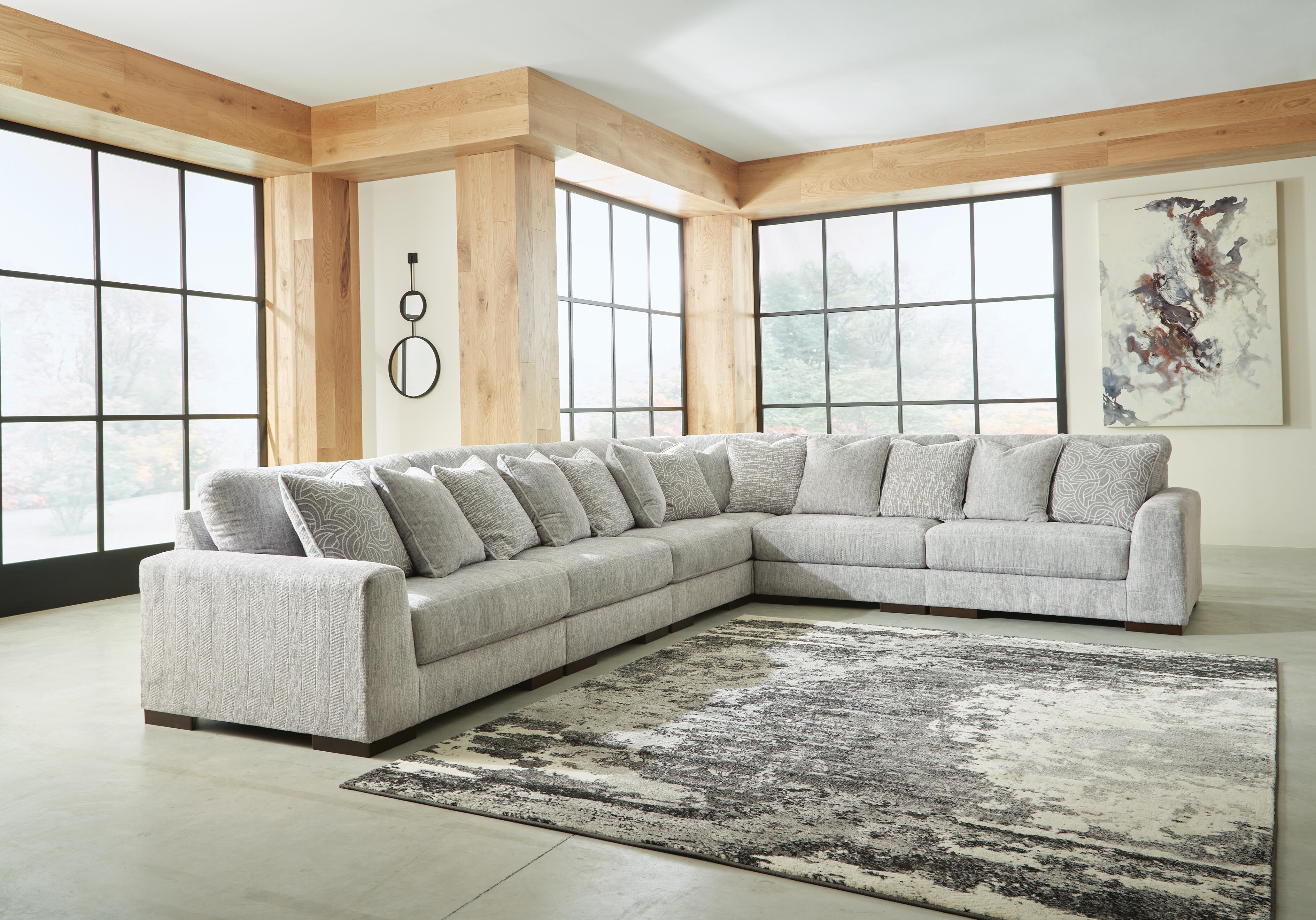 Click here for Regent Park 6-Piece Modular Sectional  Pewter prices