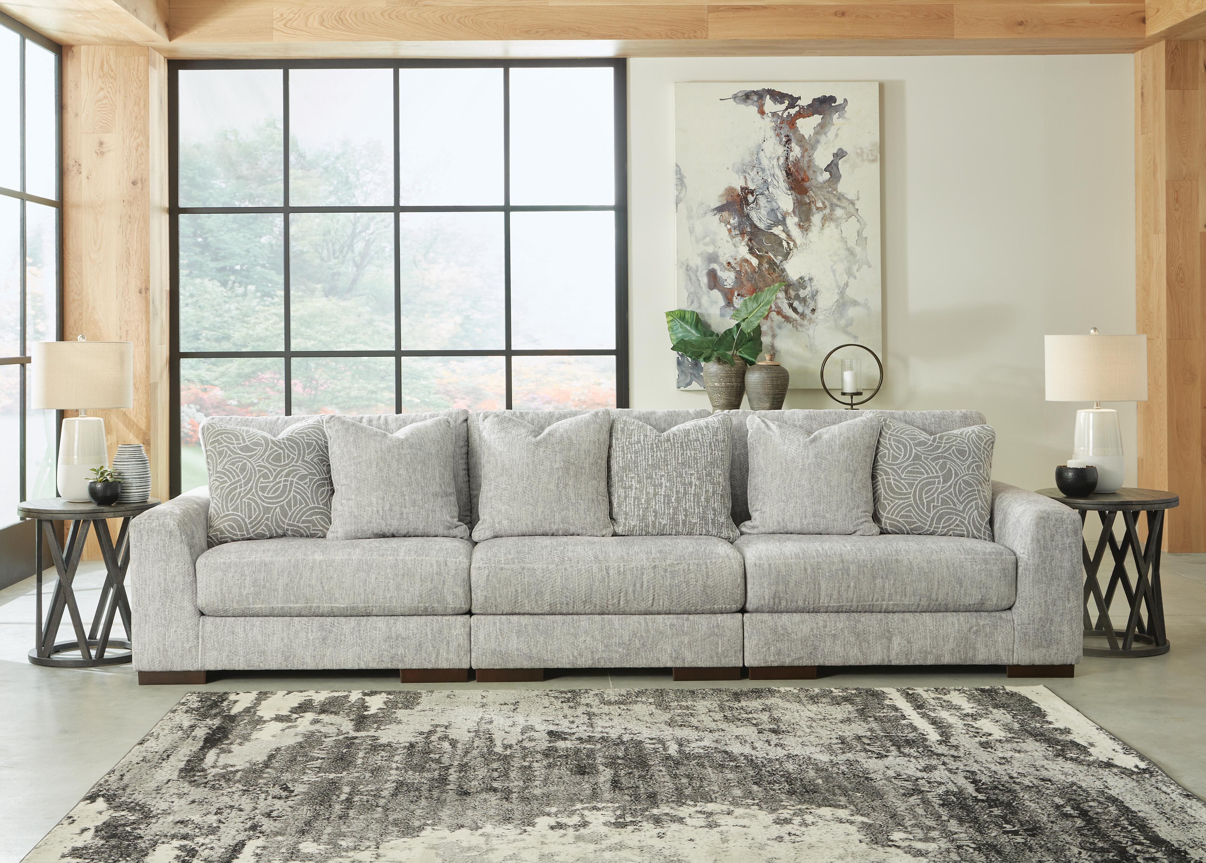 Click here for Regent Park 3-Piece Modular Sofa  Pewter prices