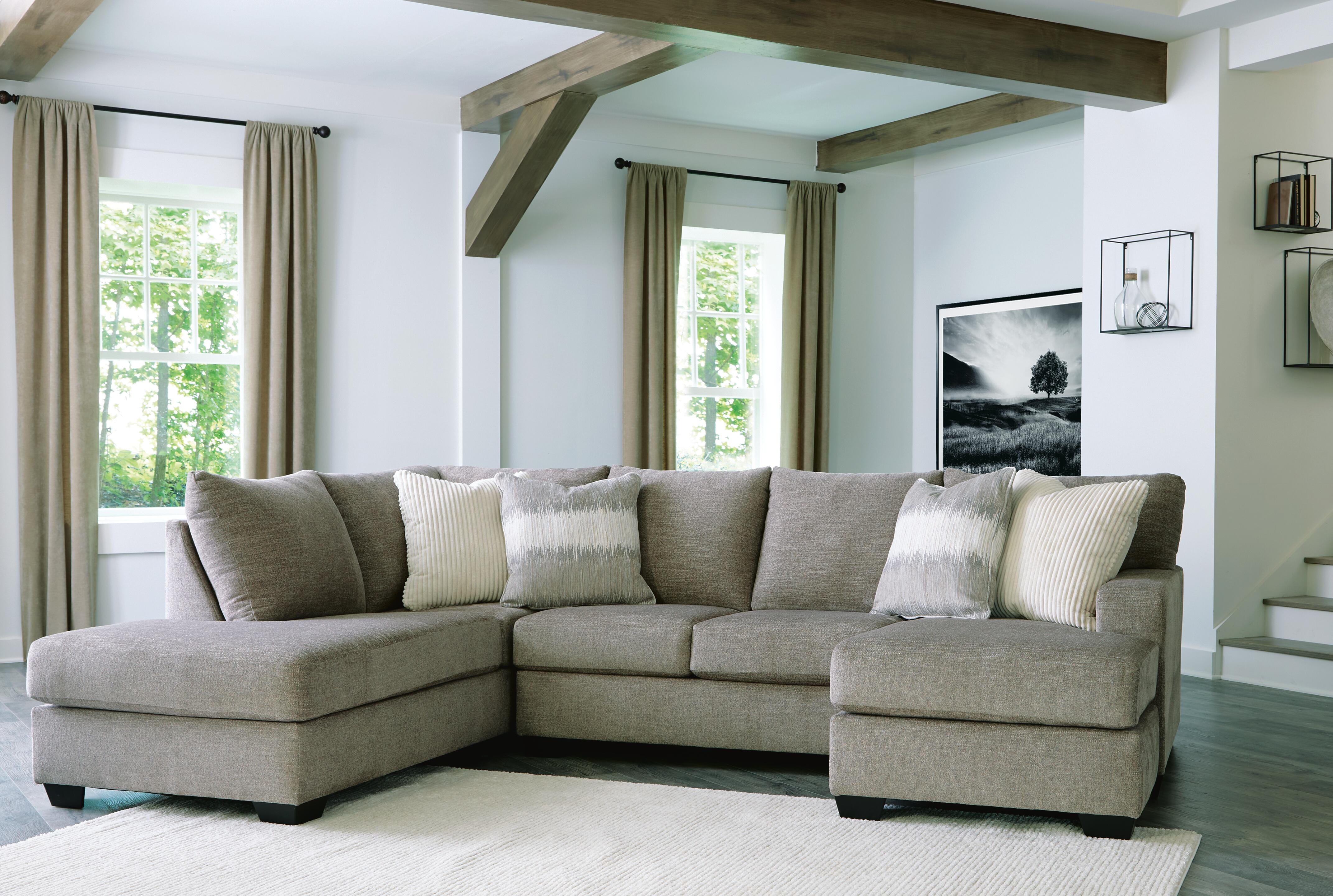 Click here for Creswell 2-Piece Sectional with Chaise  Stone prices