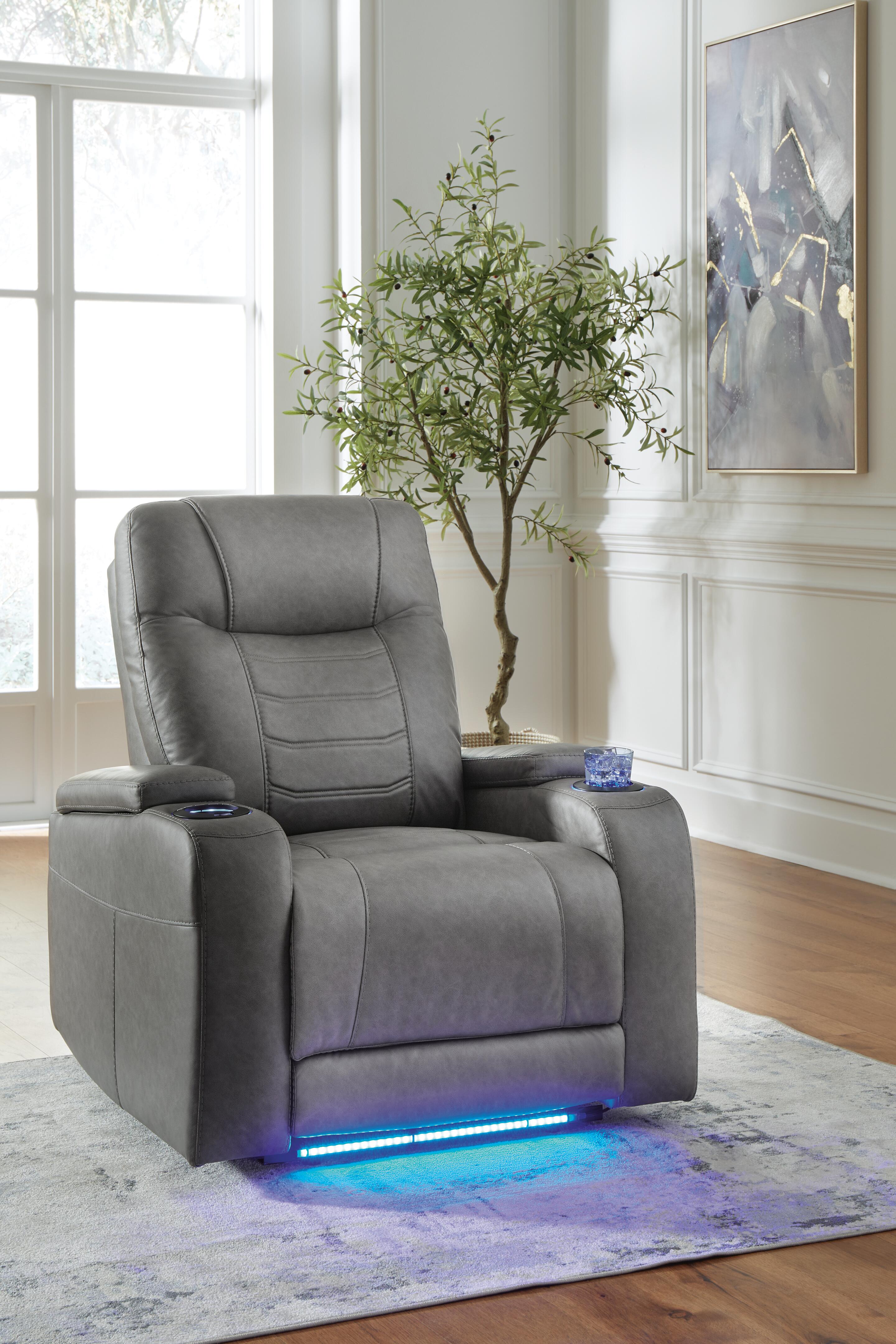 Click here for Schooner Rocks Dual Power Recliner  Slate prices