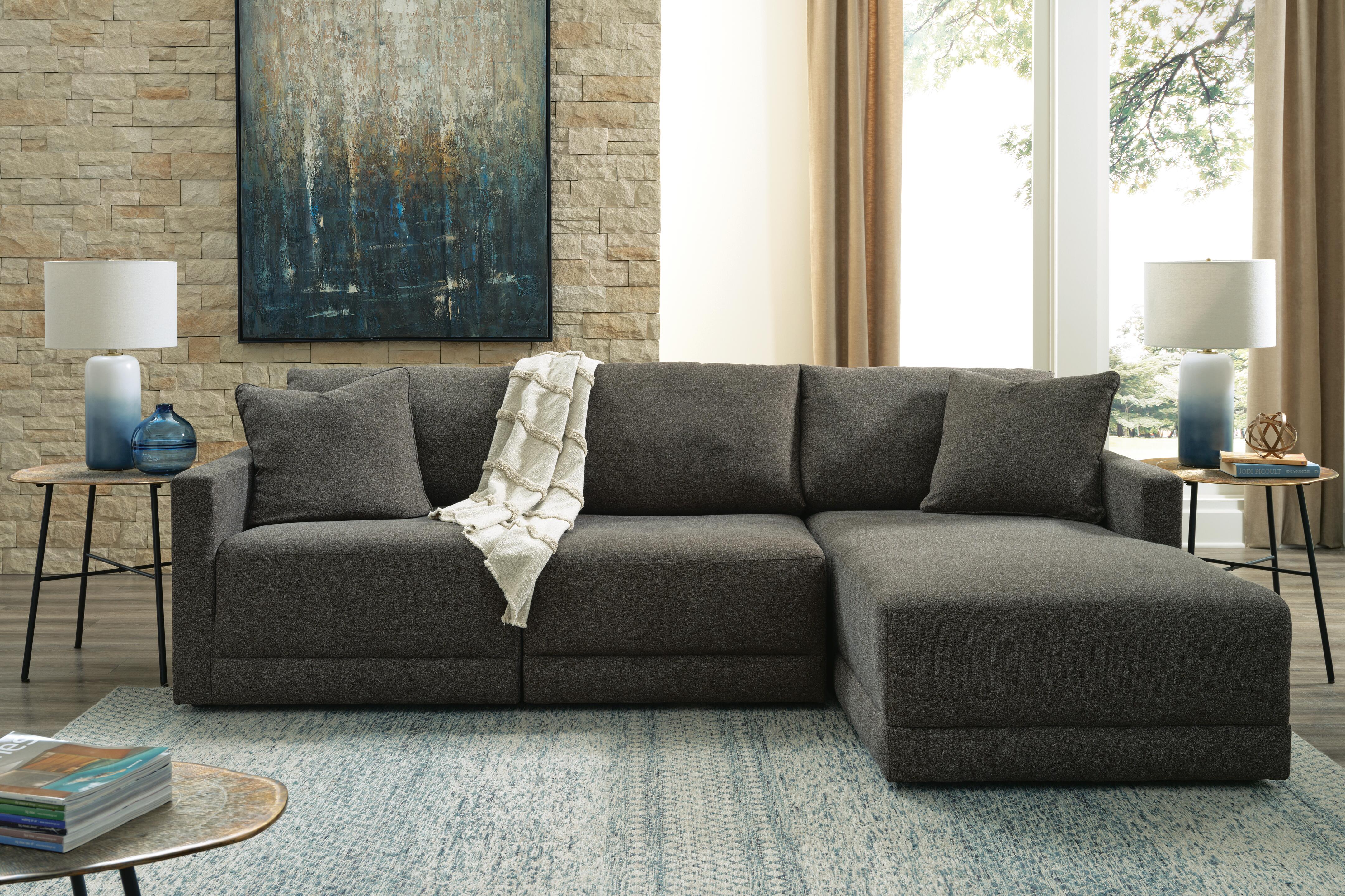 Click here for Evey 3-Piece Modular Sectional with Chaise  Granit... prices