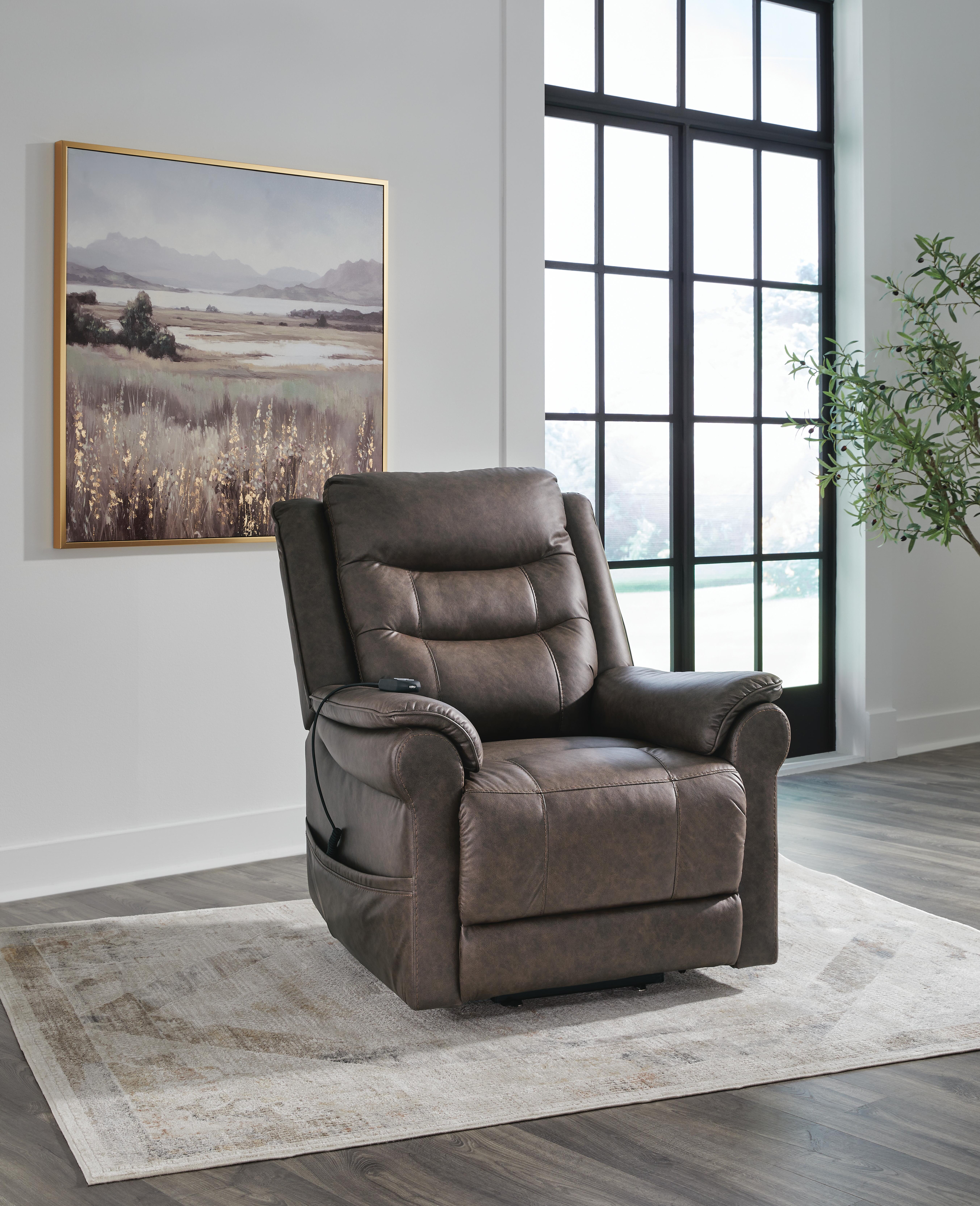 Click here for Oatman Power Lift Recliner  Umber prices