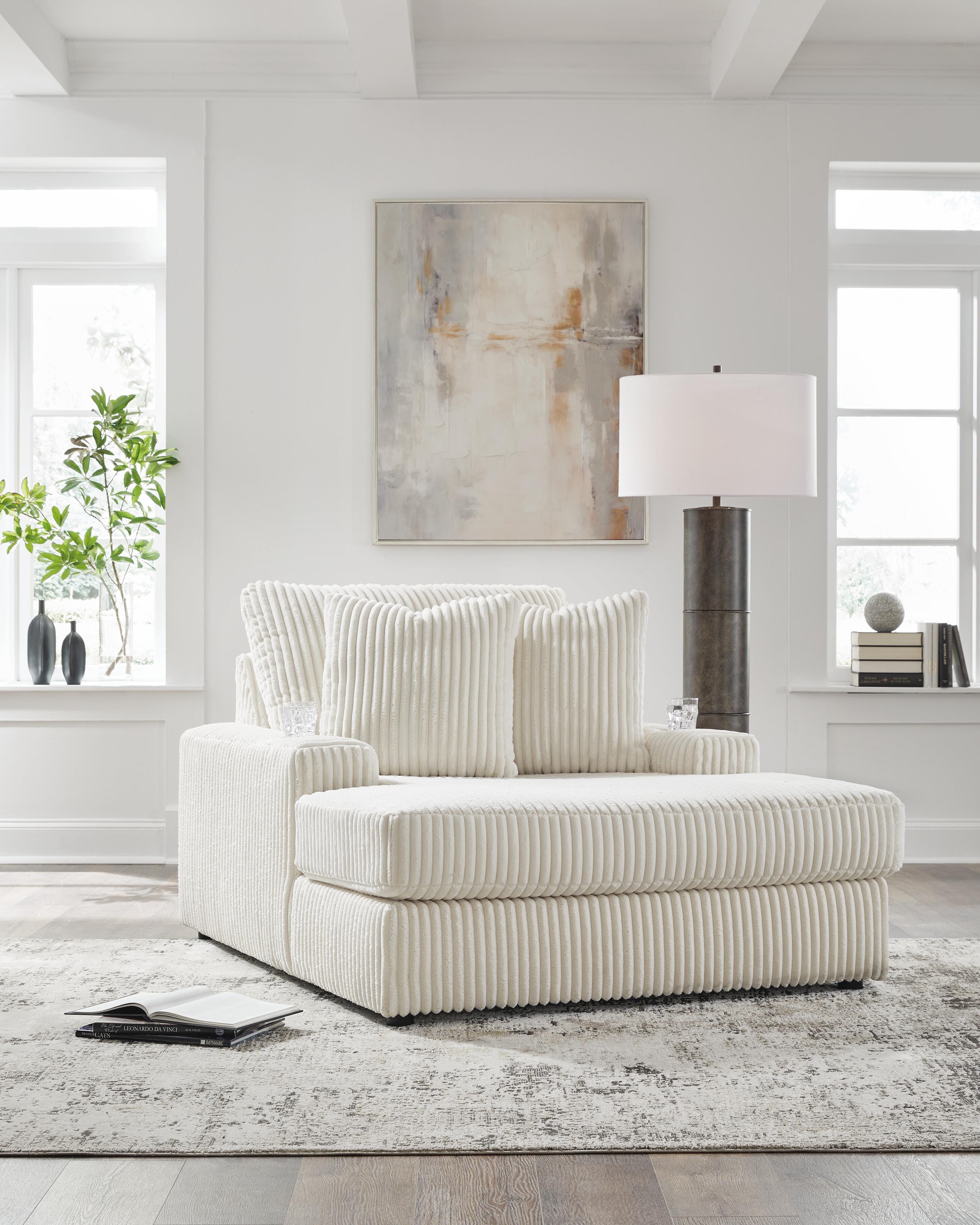 Click here for Lindyn Oversized Chaise  Ivory prices