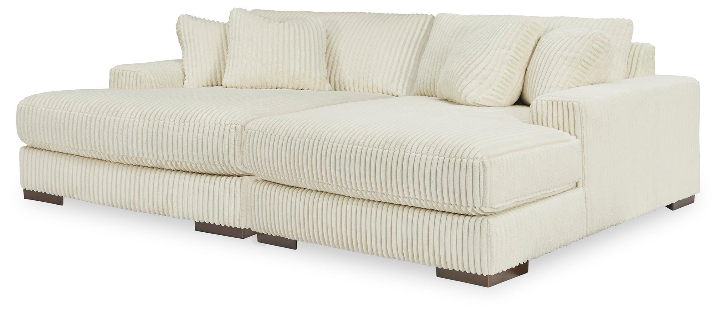 Click here for Lindyn 2-Piece Modular Super Chaise  Ivory prices