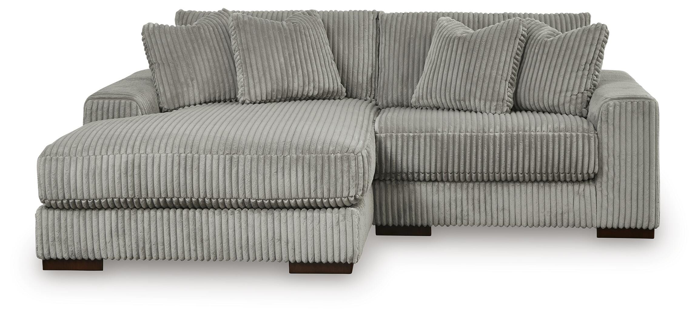 Click here for Lindyn 2-Piece Modular Loveseat with Chaise  Fog prices