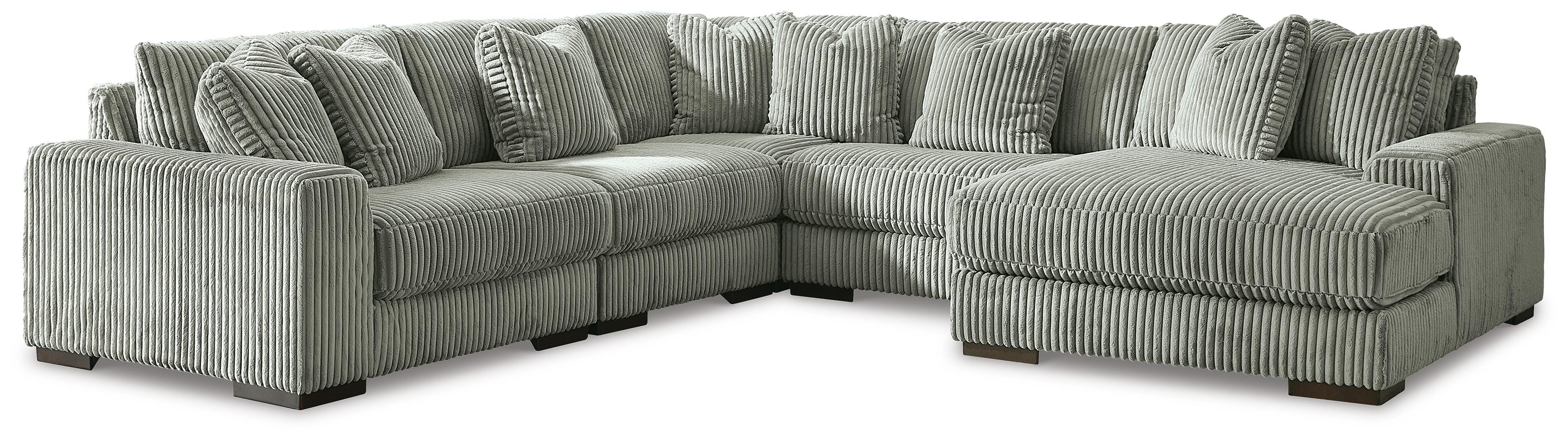 Click here for Lindyn 5-Piece Modular Sectional with Chaise  Fog prices