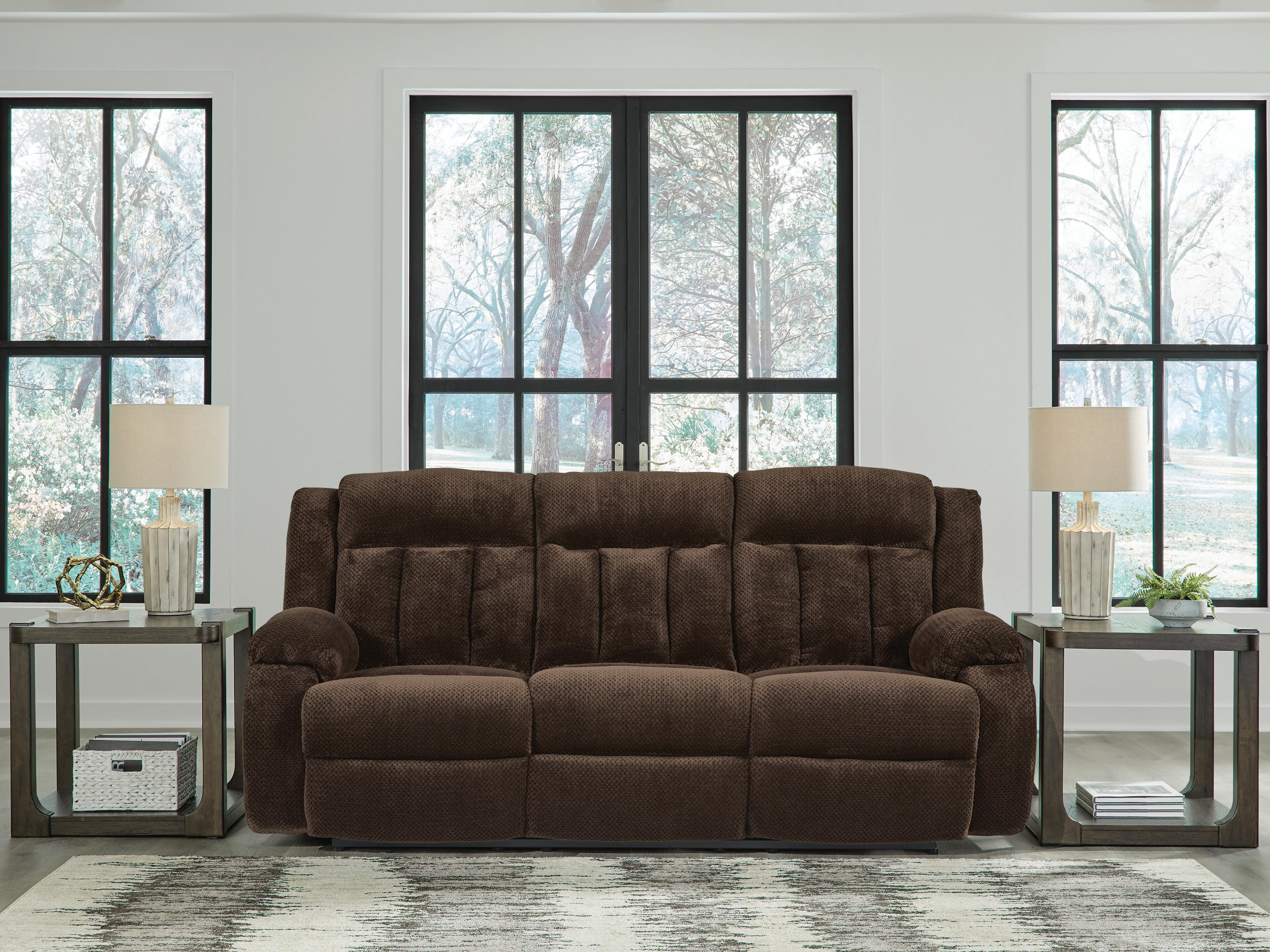 Click here for Greely Bend Power Reclining Sofa with Drop Down Ta... prices