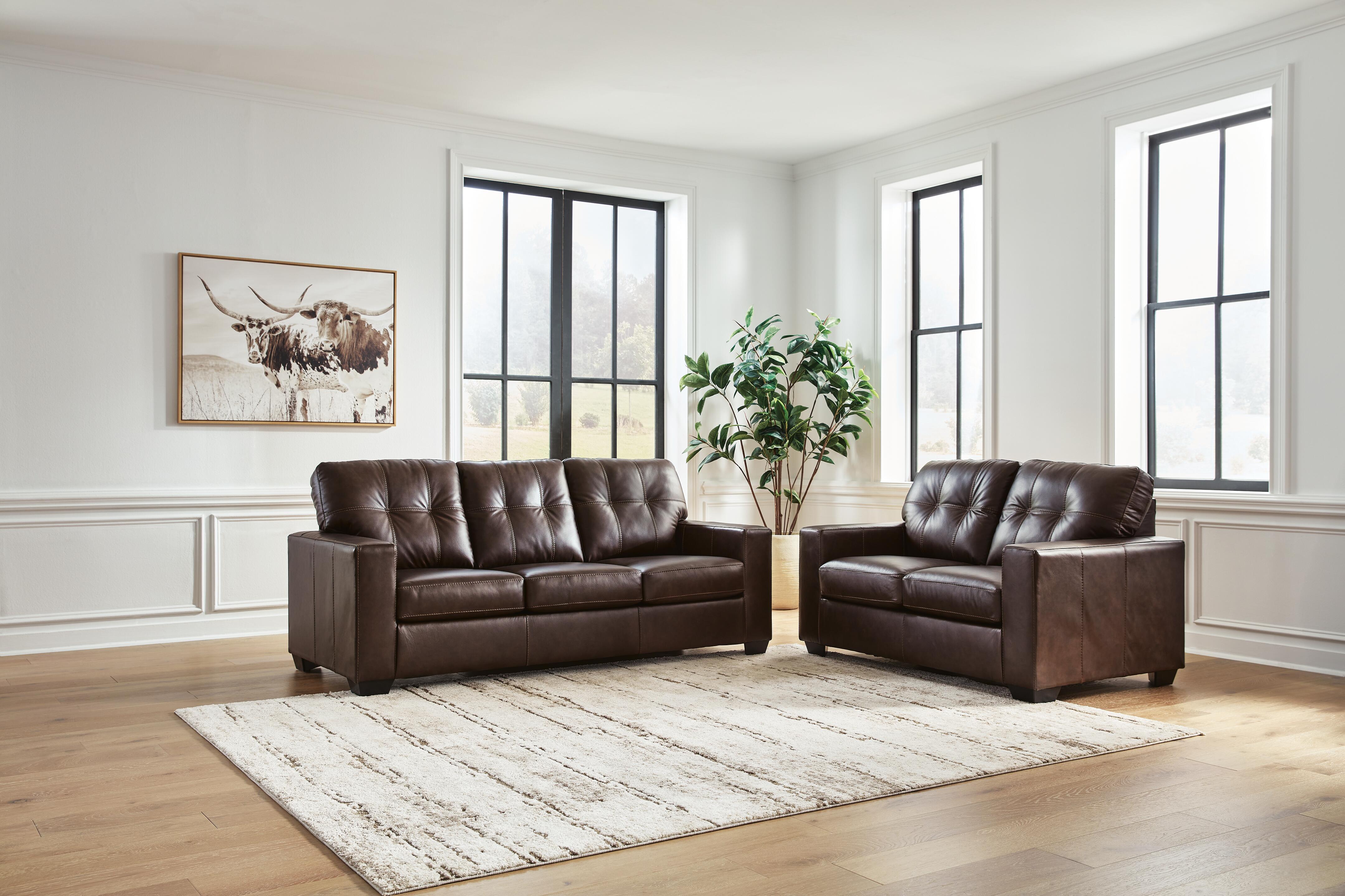 Click here for Santorine Sofa and Loveseat  Dark Brown prices