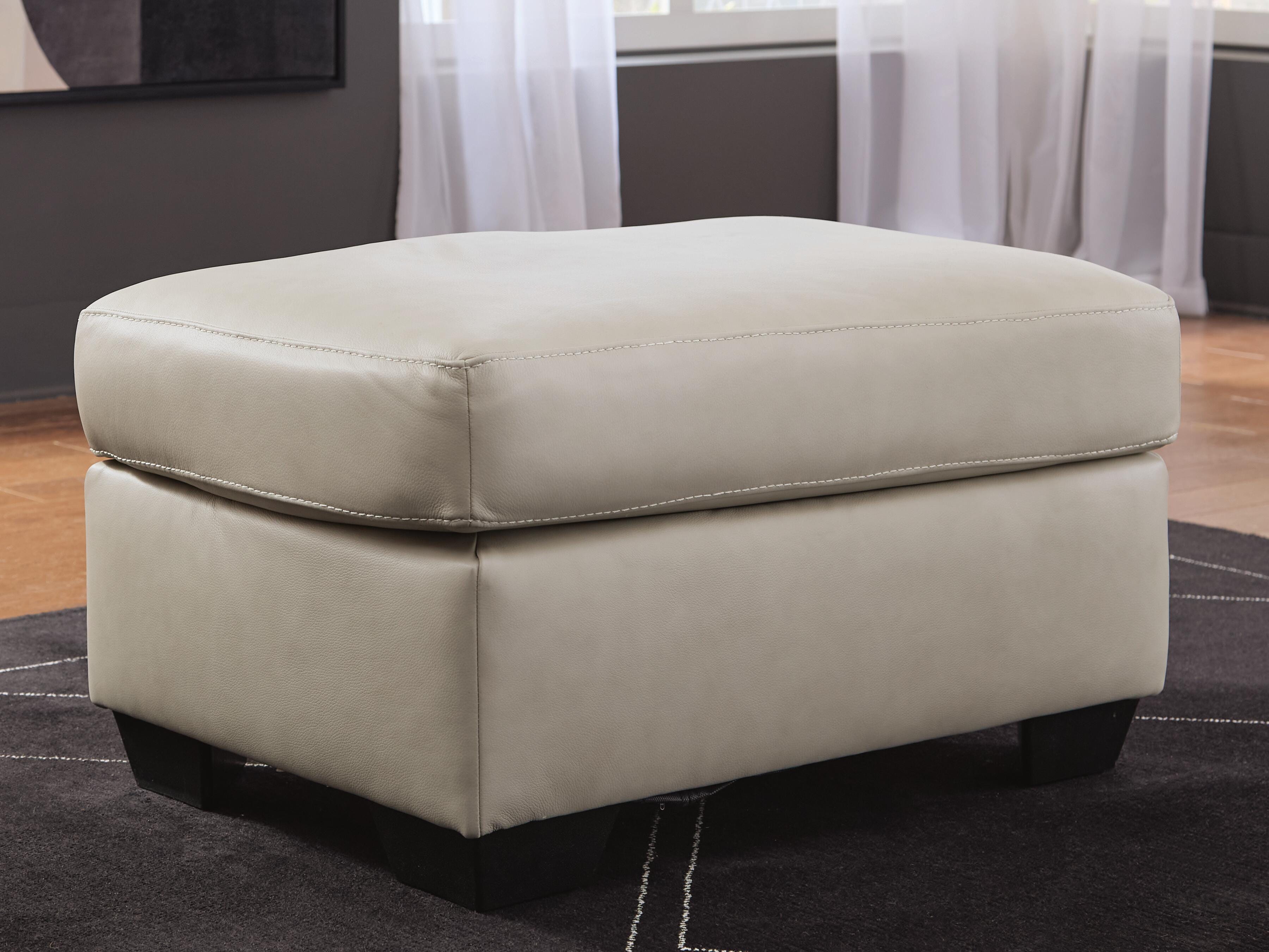 Click here for Santorine Leather Ottoman Leather  Bone prices