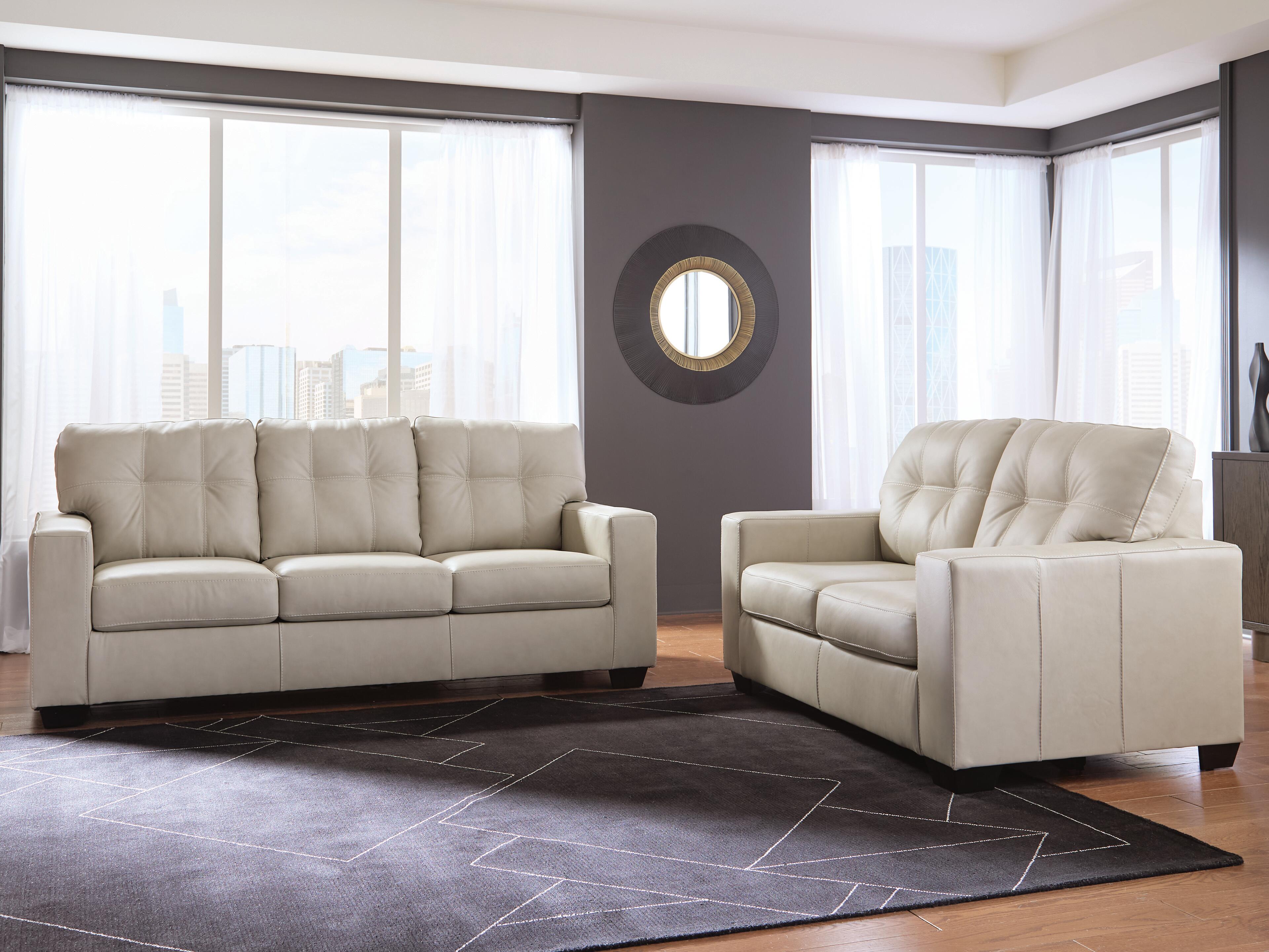 Click here for Santorine Sofa and Loveseat  Bone prices