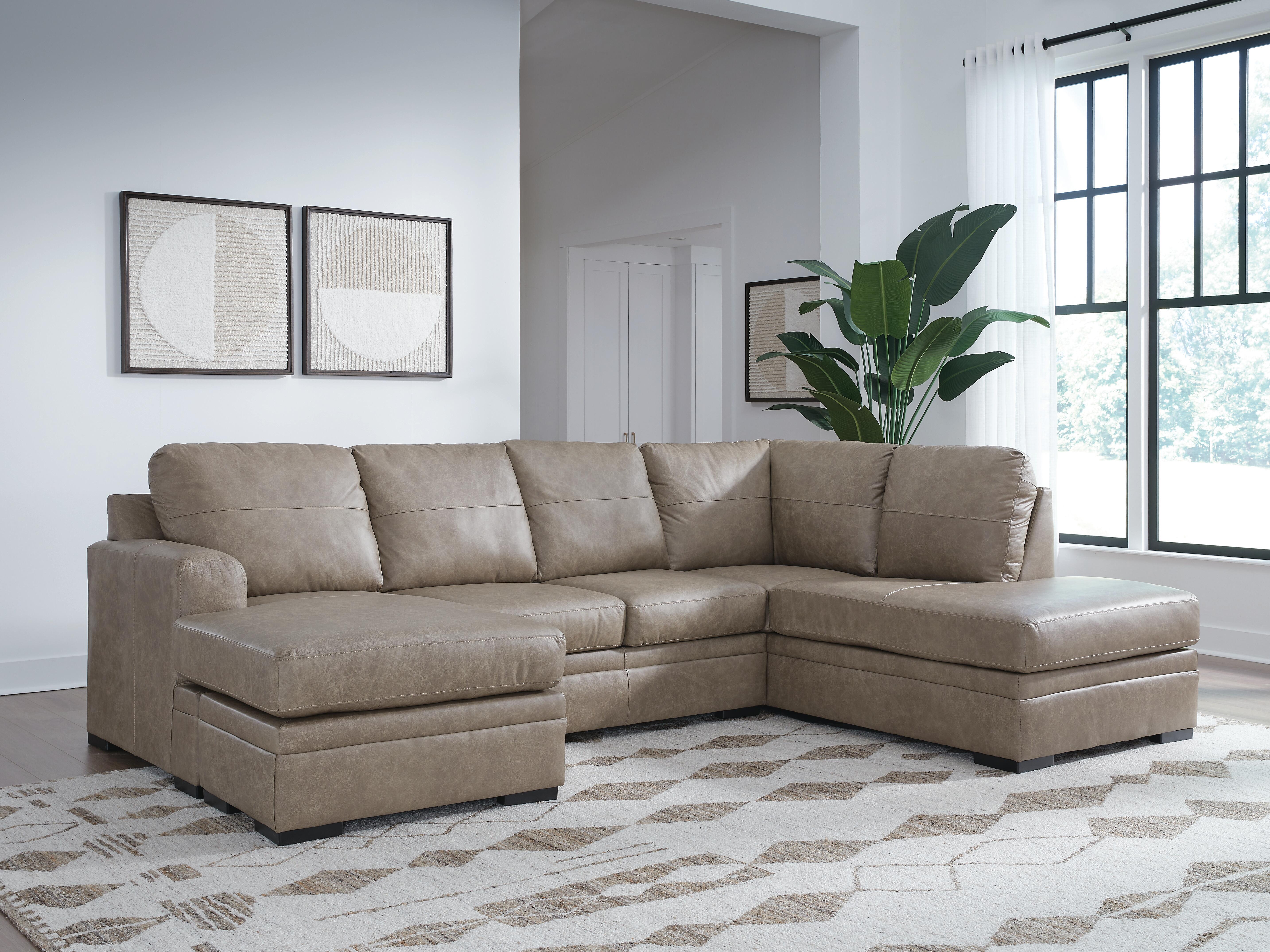 Click here for Amuleto 2-Piece Leather Sectional with Chaise Leat... prices