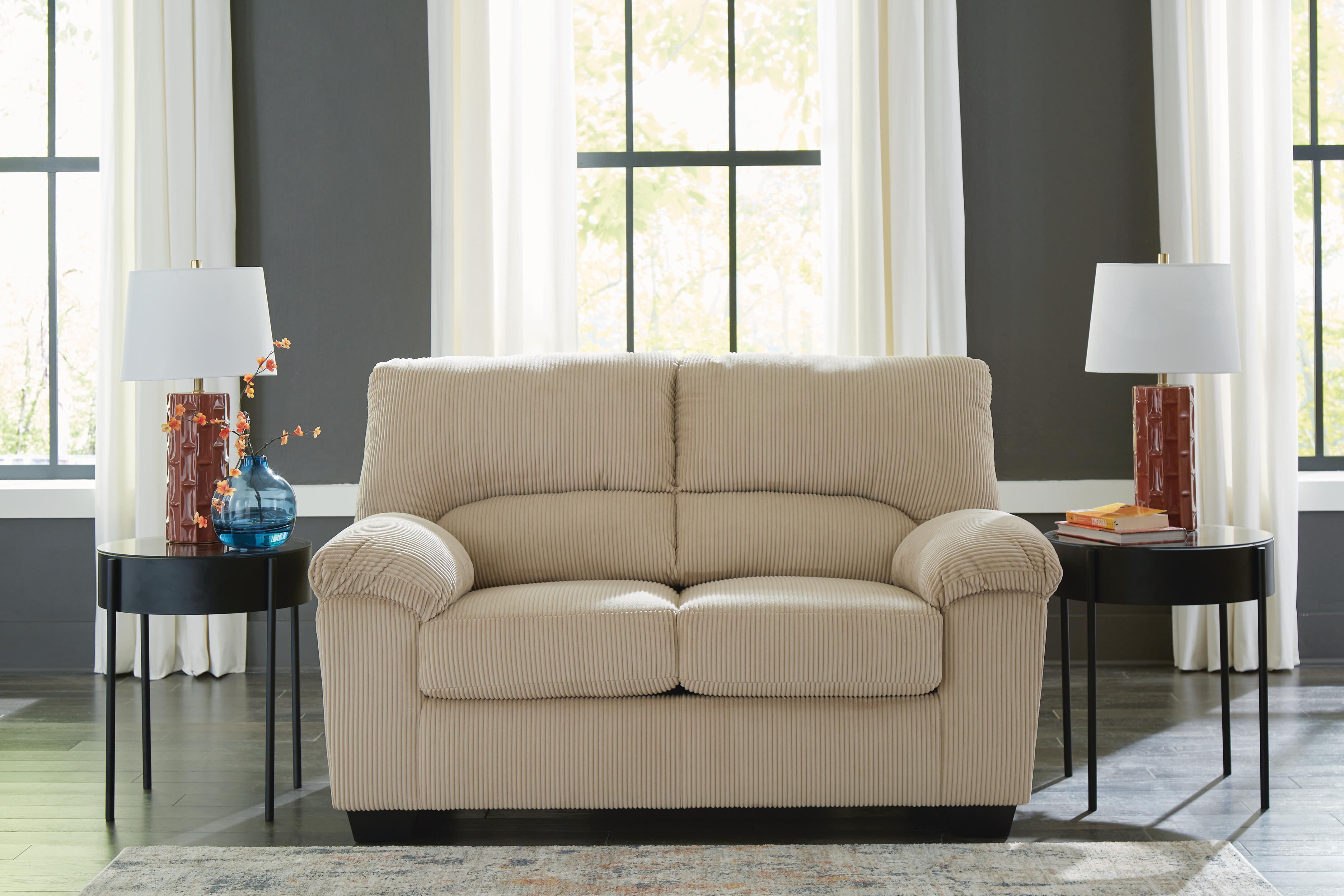 Click here for SimpleJoy Loveseat  Sand prices