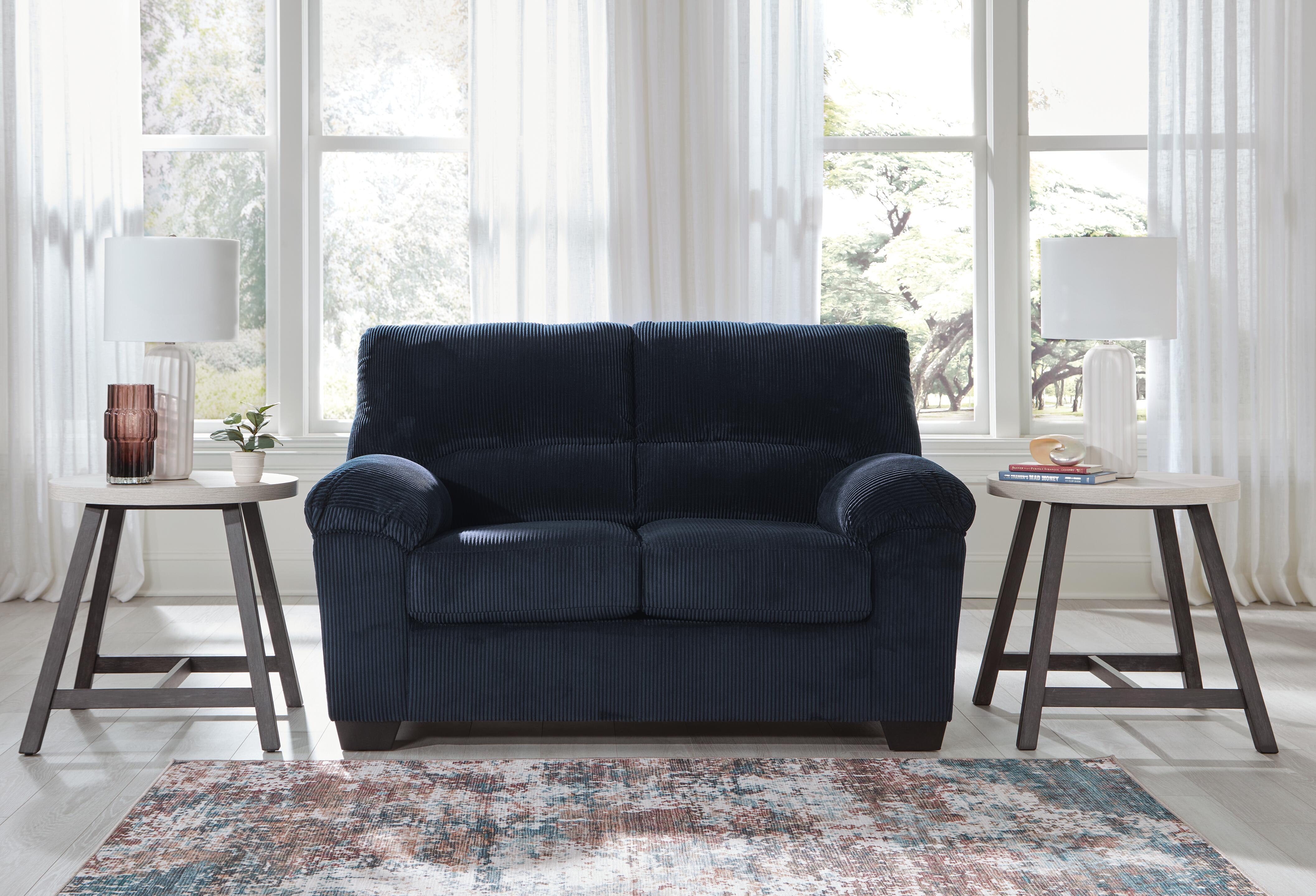 Click here for SimpleJoy Loveseat  Navy prices