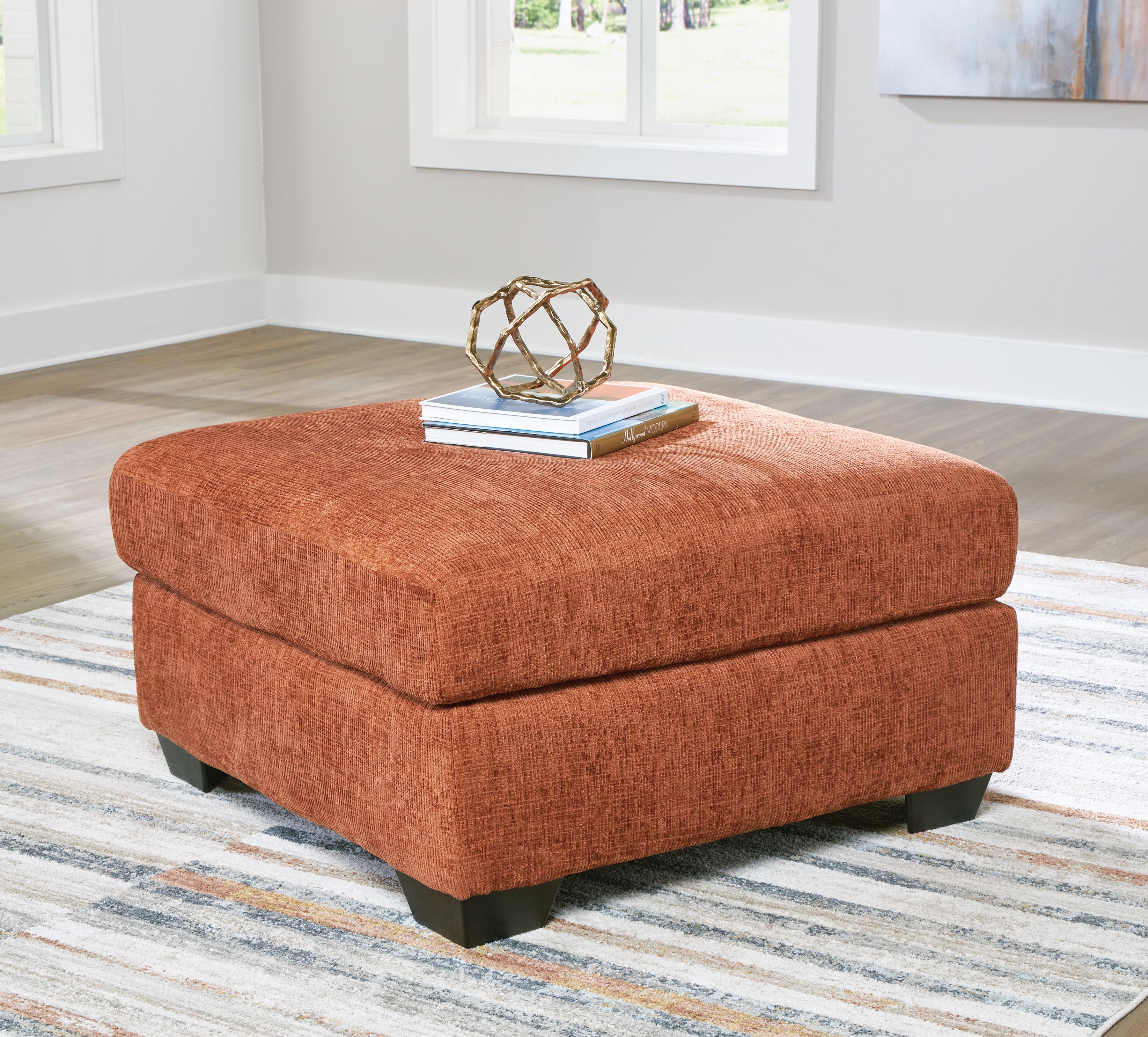 Click here for Aviemore Oversized Accent Ottoman  Spice prices