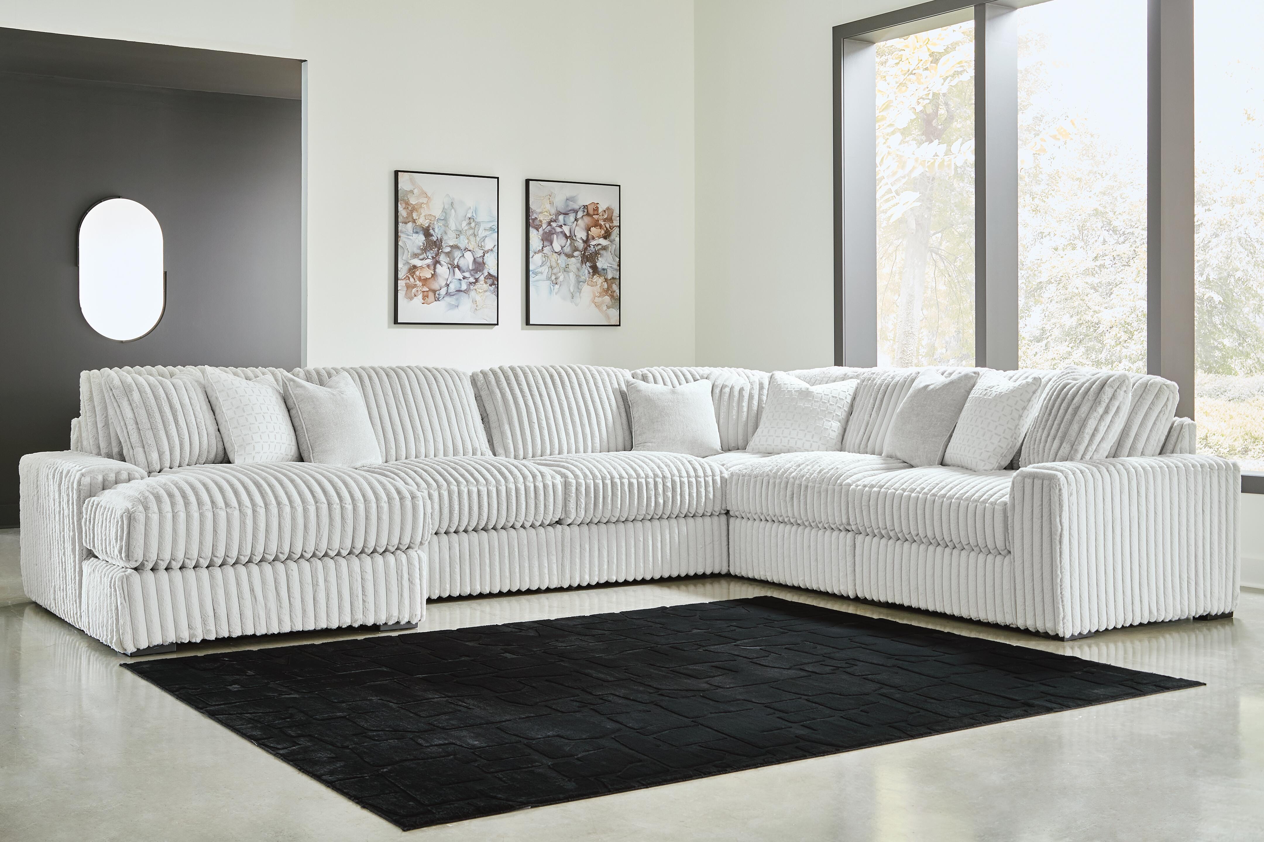 Click here for Stupendous 6-Piece Sectional with Chaise  Alloy prices