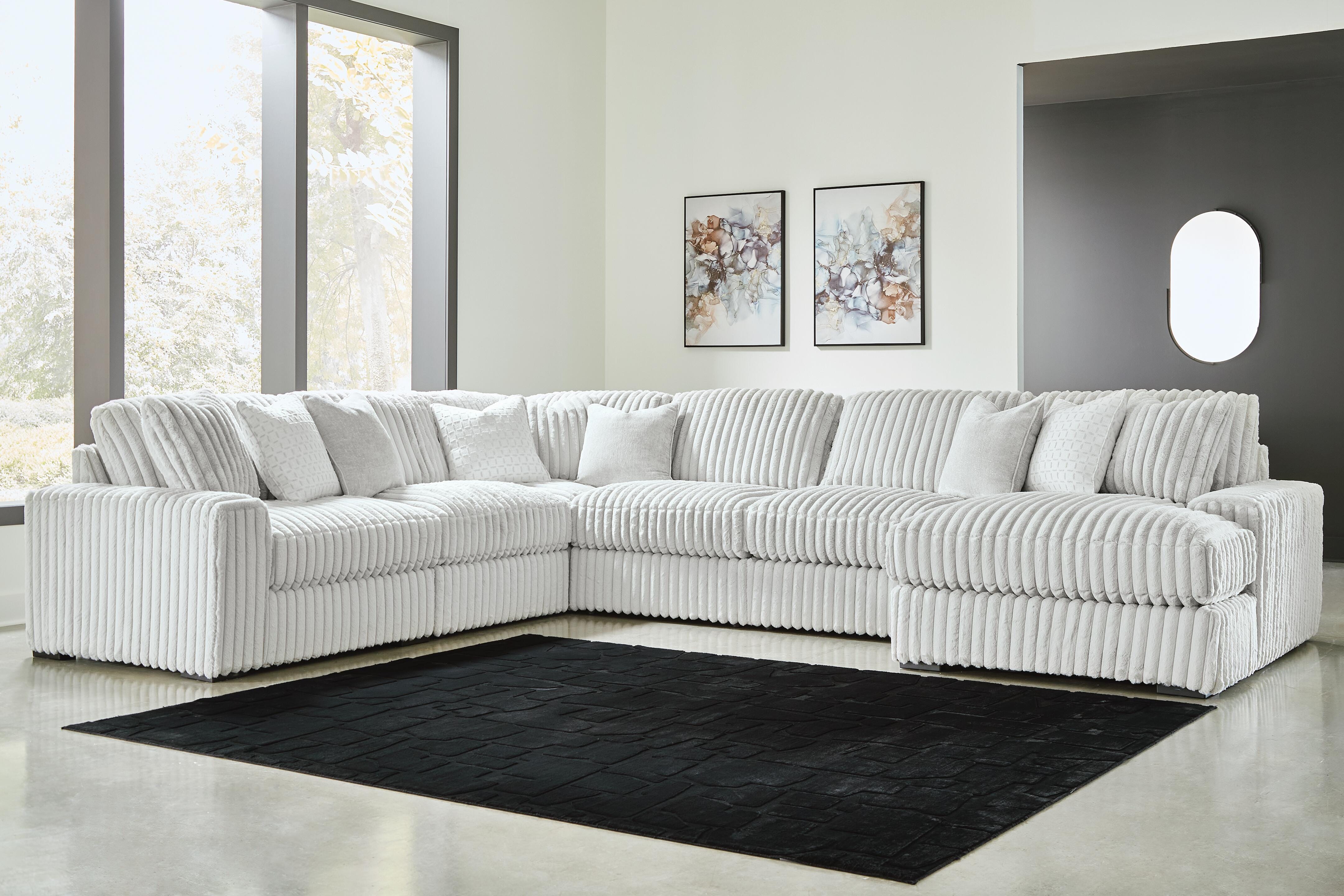 Click here for Stupendous 6-Piece Sectional with Chaise  Alloy prices