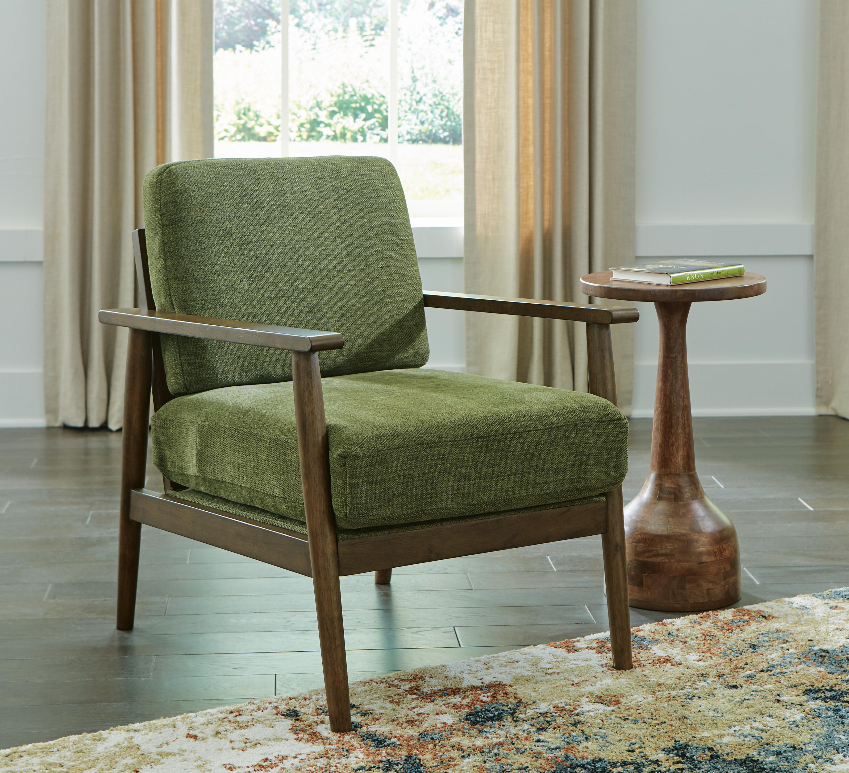 Click here for Bixler Showood Accent Chair  Olive prices