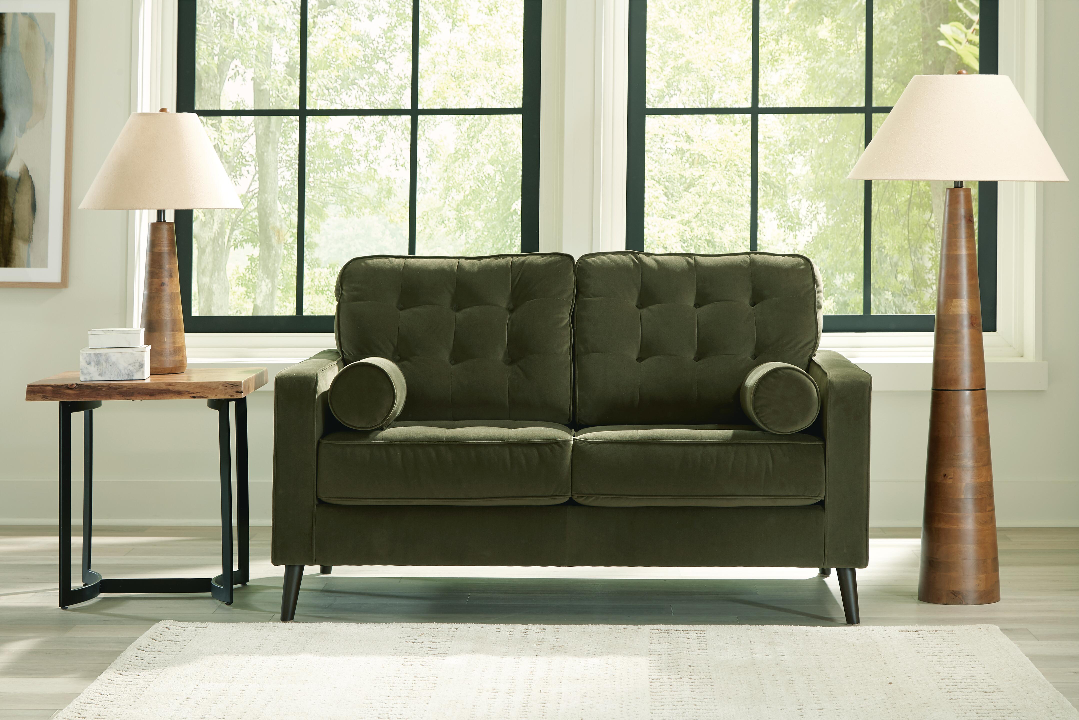Click here for Reveon Lakes Loveseat  Olive prices