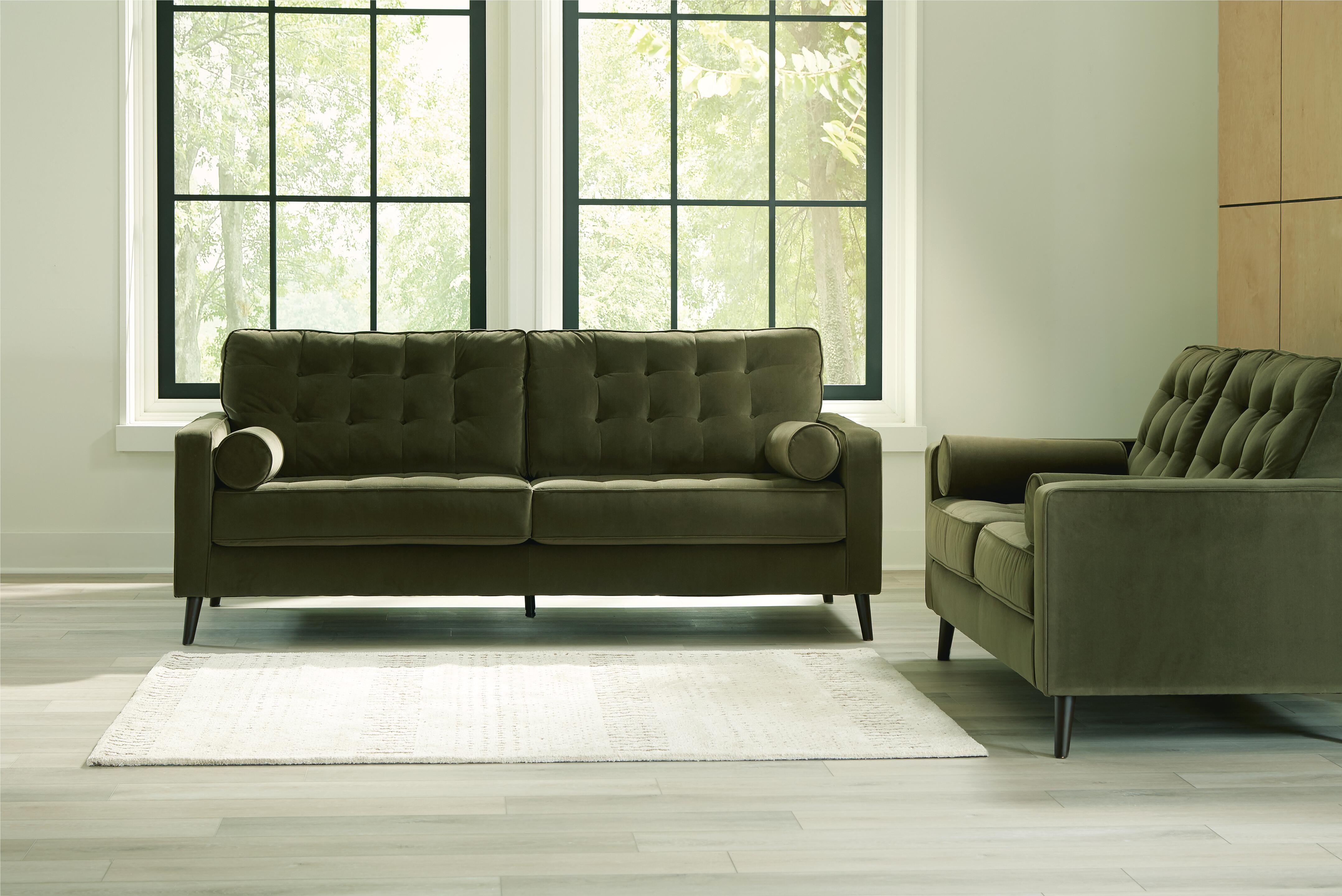 Click here for Reveon Lakes Sofa and Loveseat  Olive prices