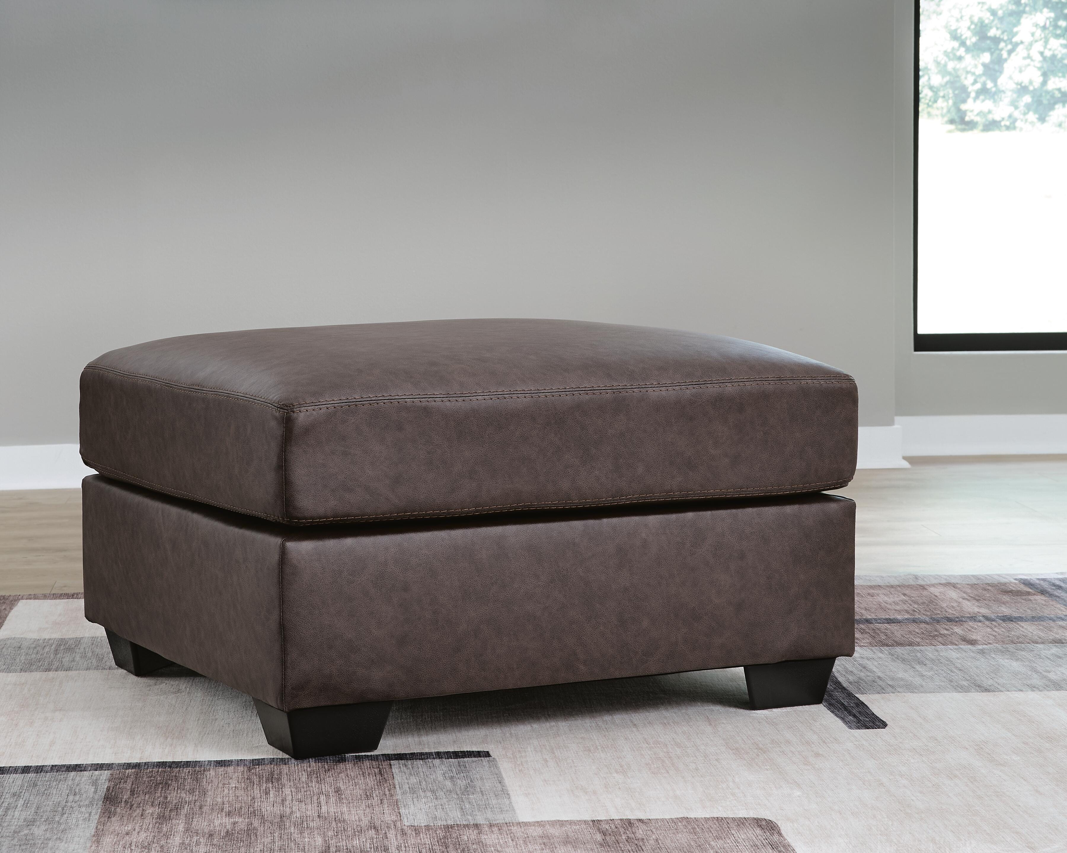 Click here for Whitlock Oversized Accent Ottoman  Umber prices