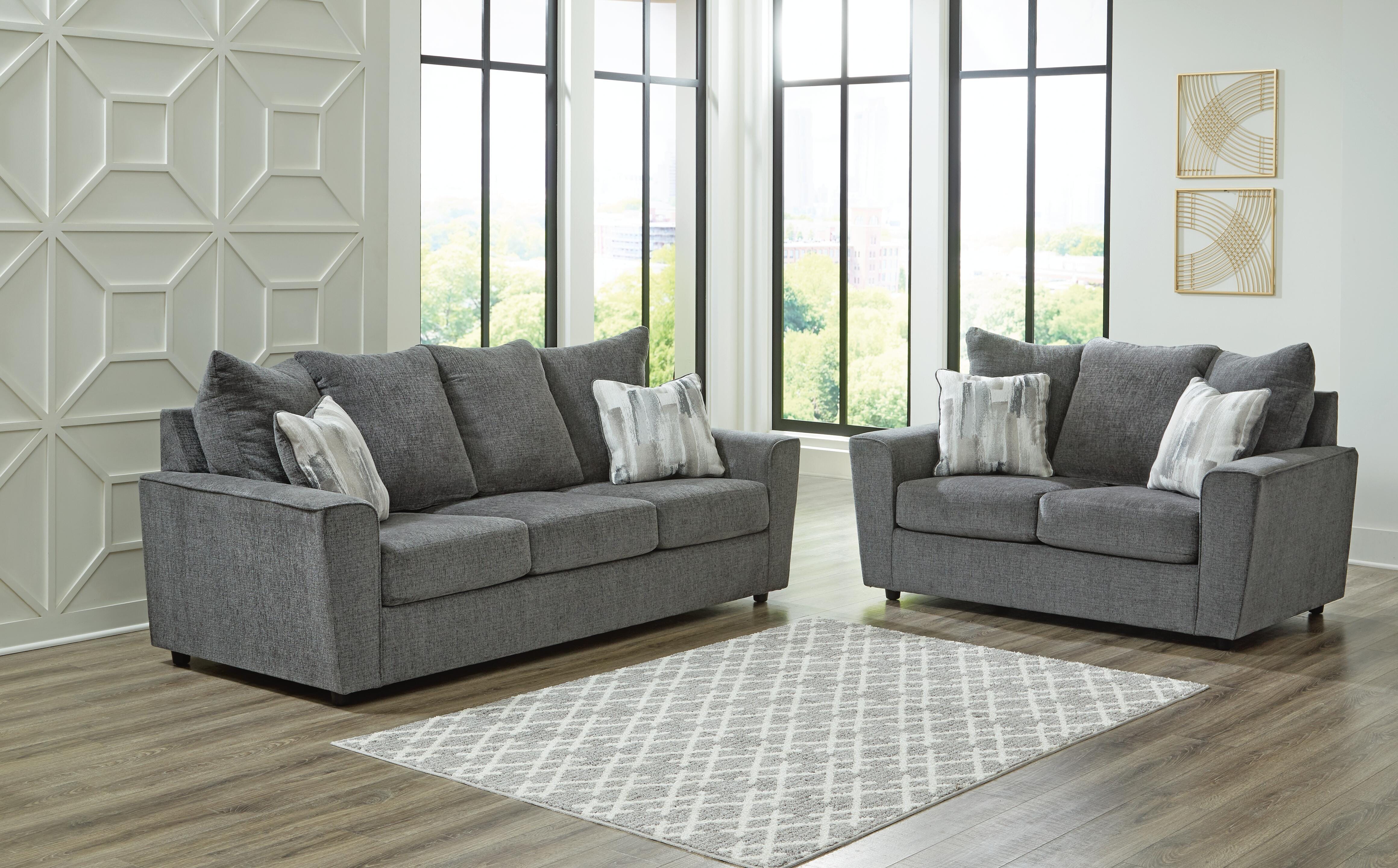 Click here for Stairatt Sofa and Loveseat  Gravel prices