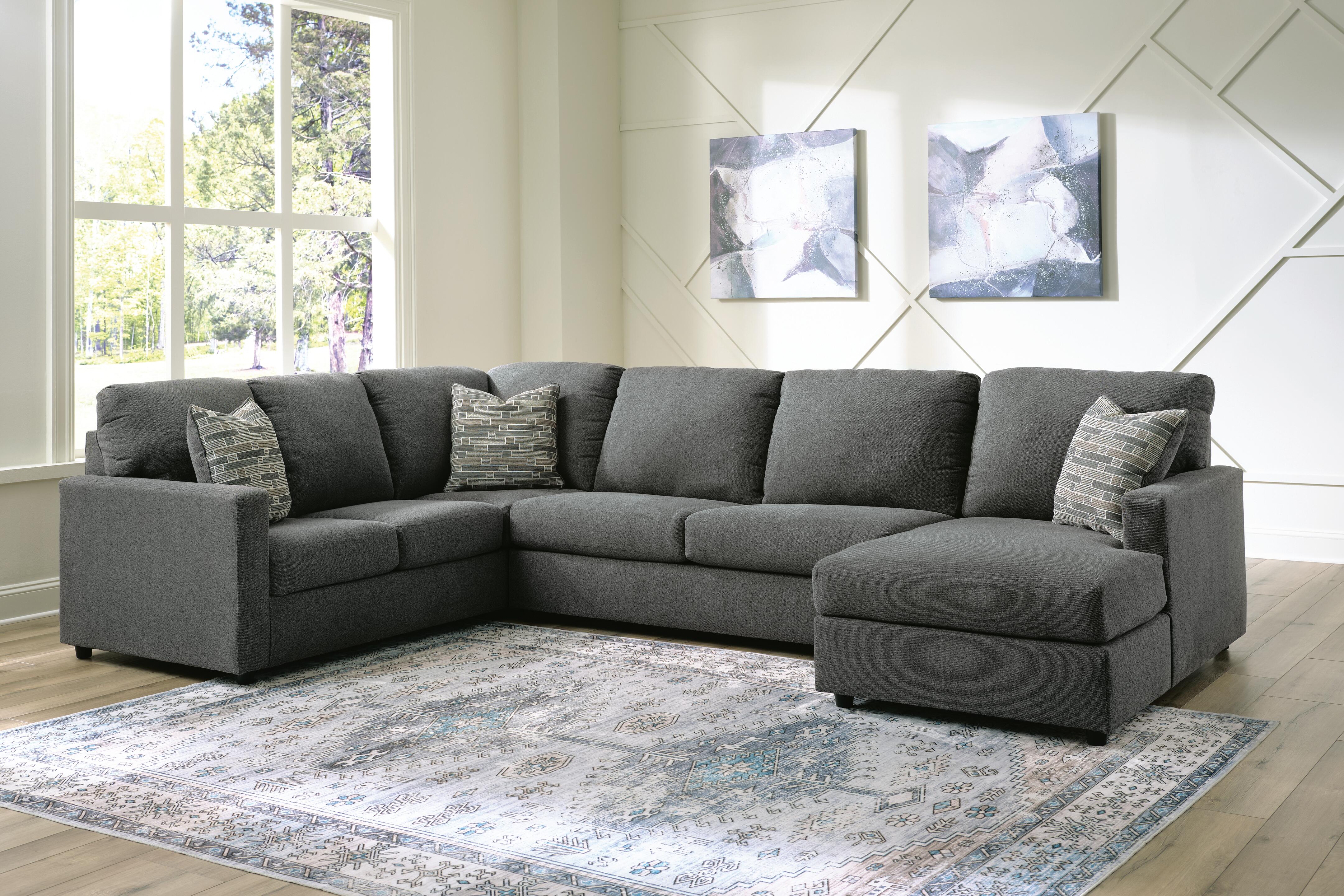 Click here for Edenfield 3-Piece Sectional with Chaise  Charcoal prices