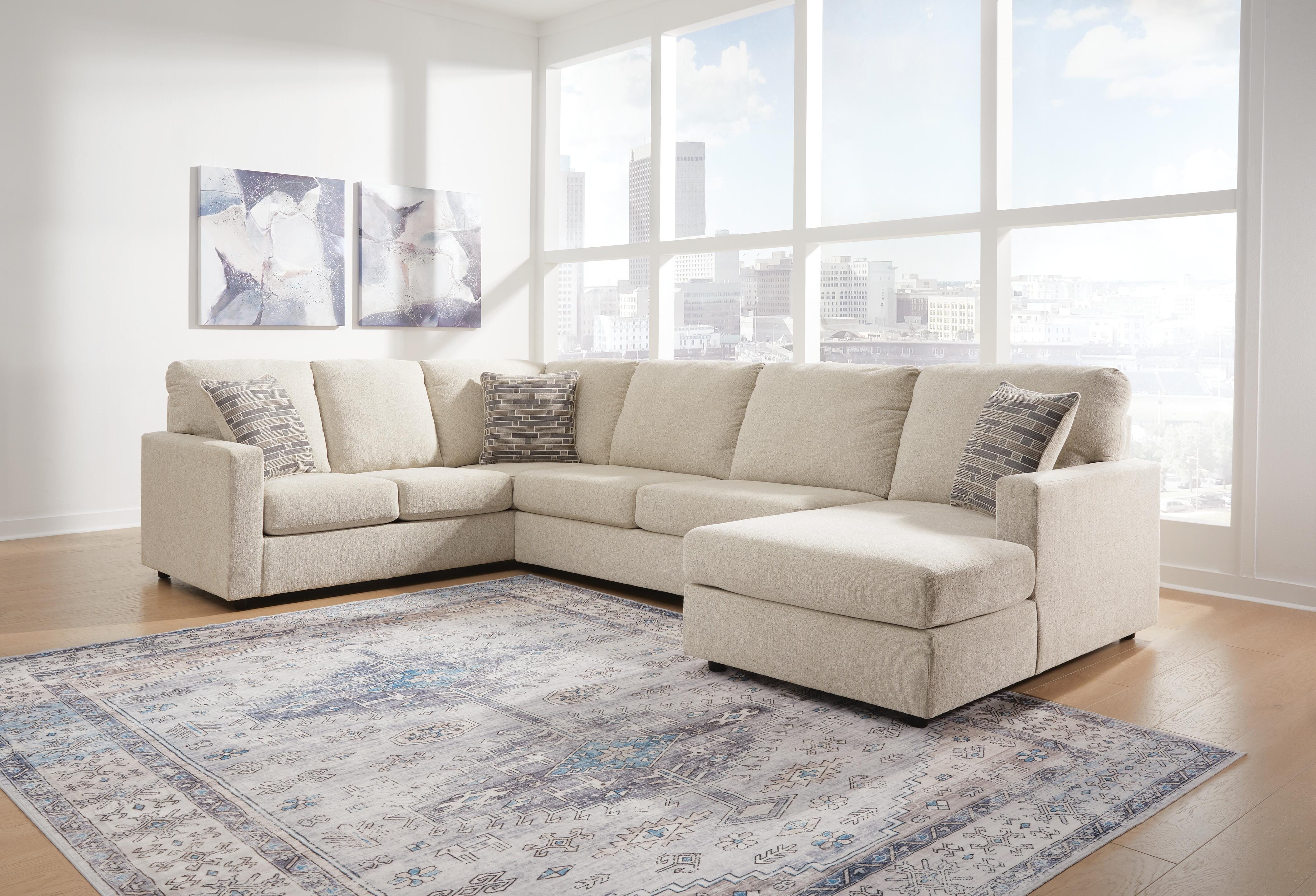 Click here for Edenfield 3-Piece Sectional with Chaise  Linen prices