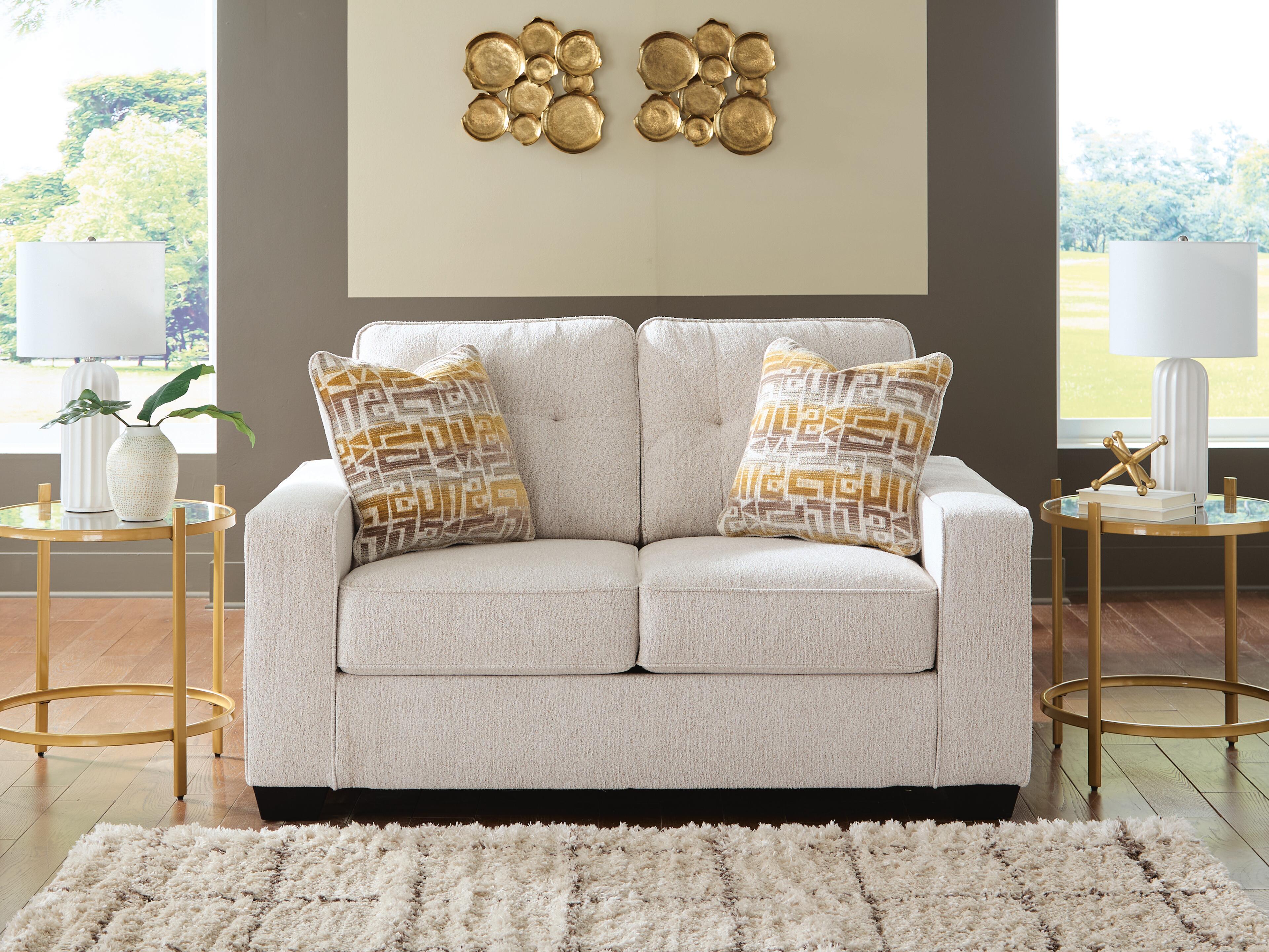 Click here for Storrow Loveseat  Stone prices