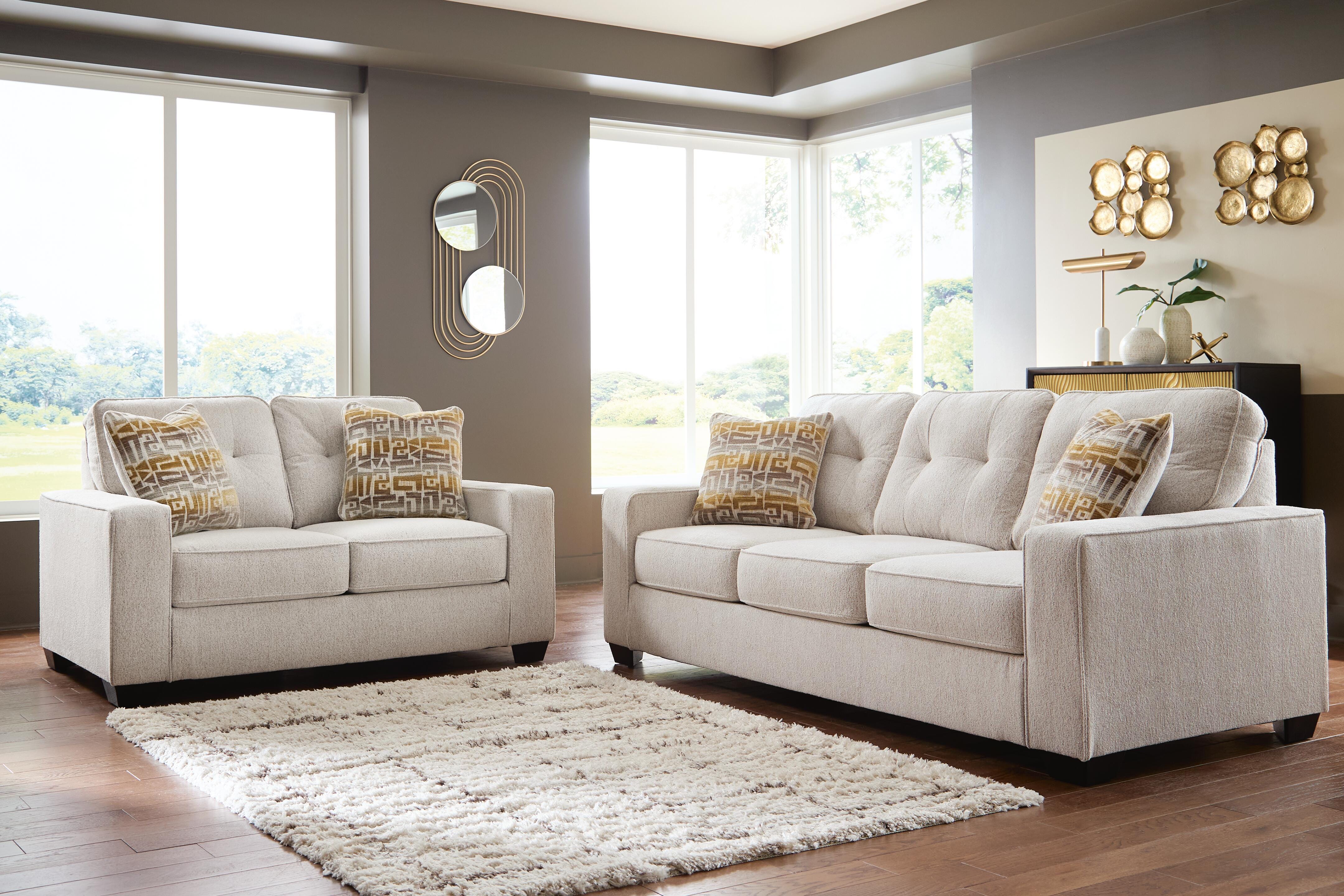 Click here for Storrow Sofa and Loveseat  Stone prices
