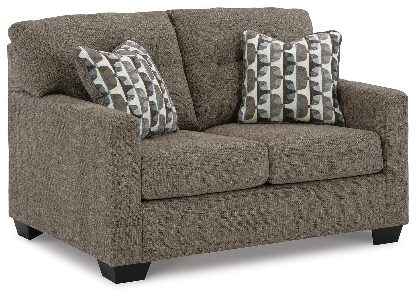 Click here for Mahoney Loveseat  Chocolate prices