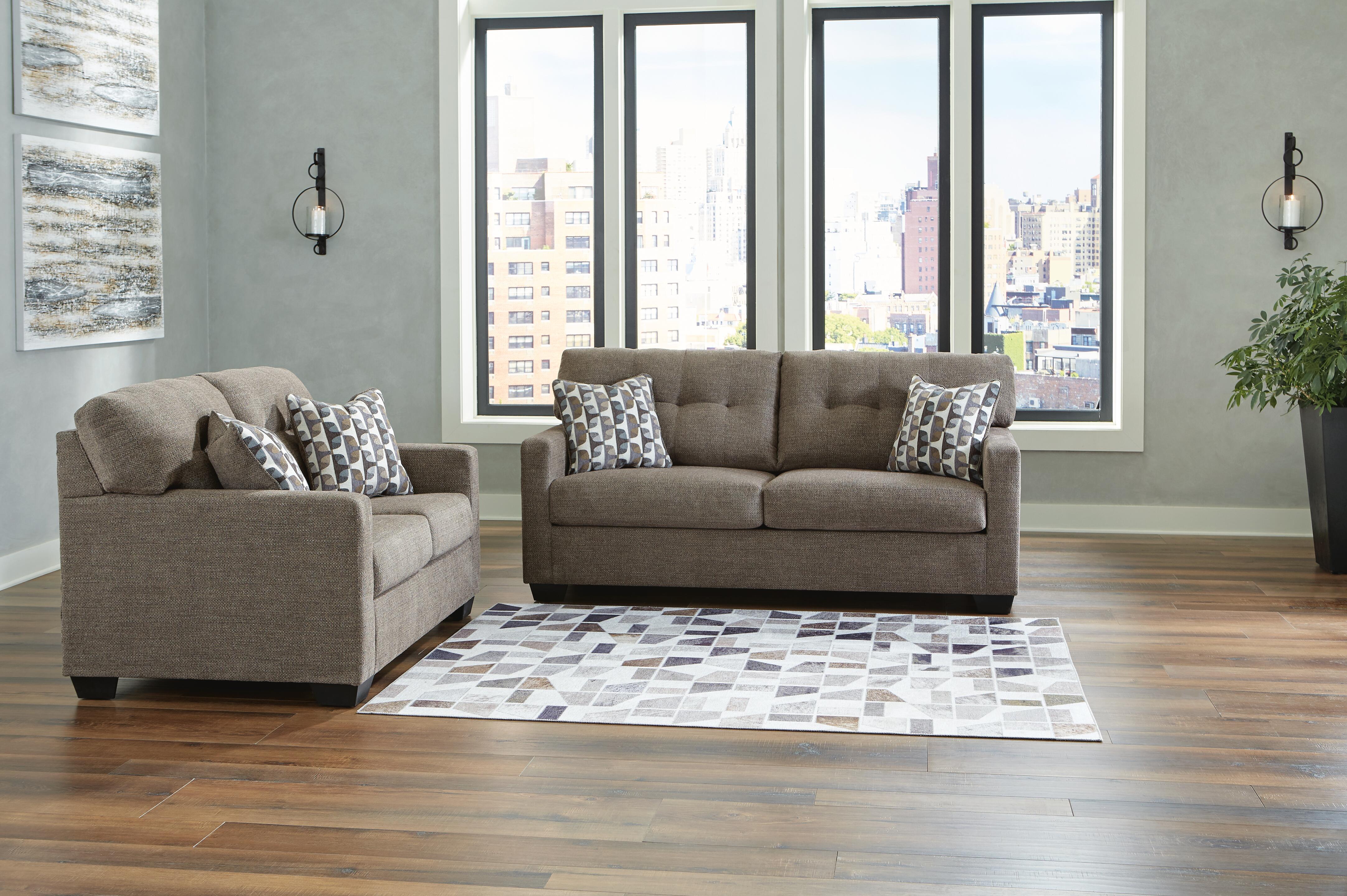 Click here for Mahoney Sofa and Loveseat  Chocolate prices