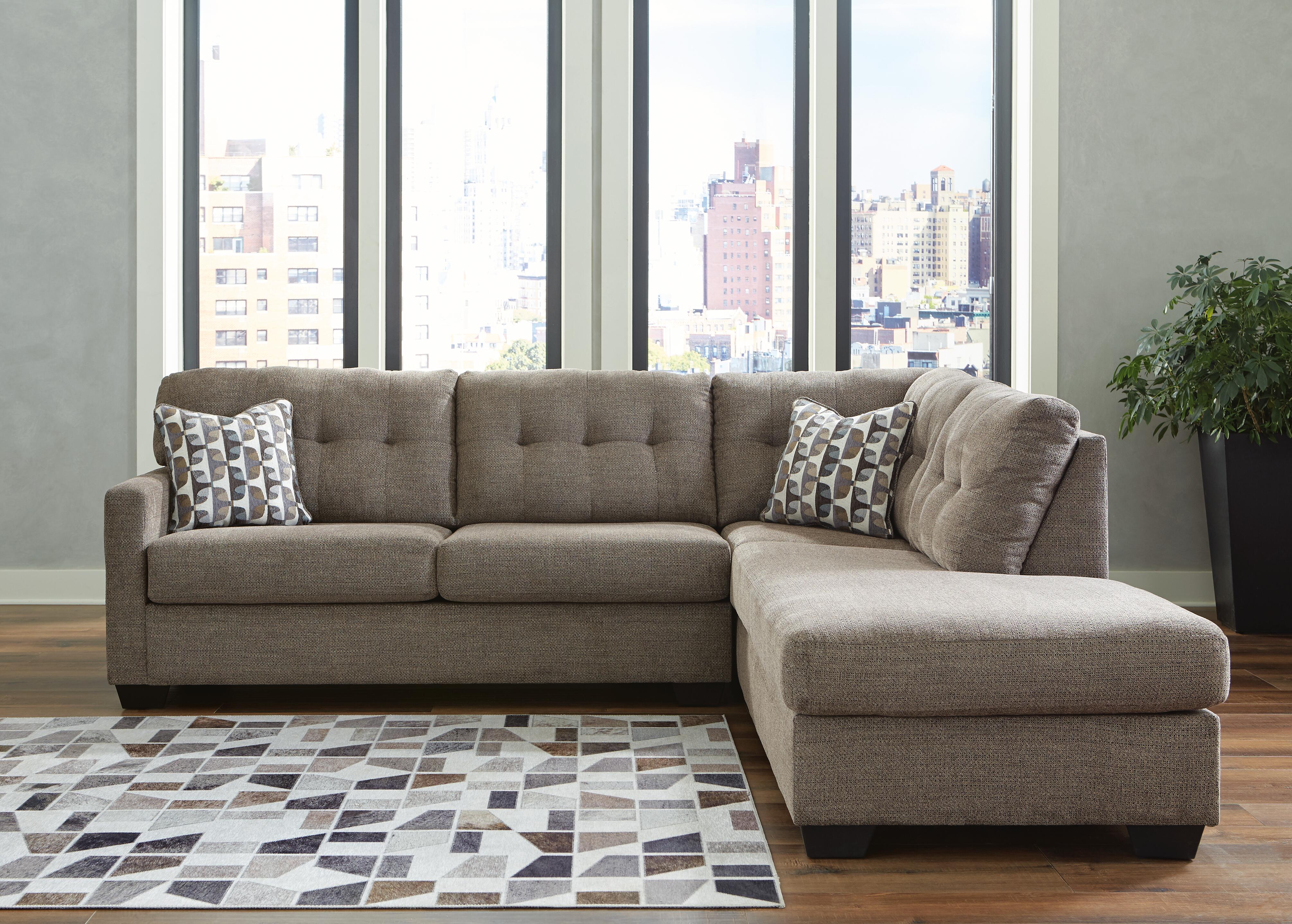 Click here for Mahoney 2-Piece Sectional with Chaise  Chocolate prices