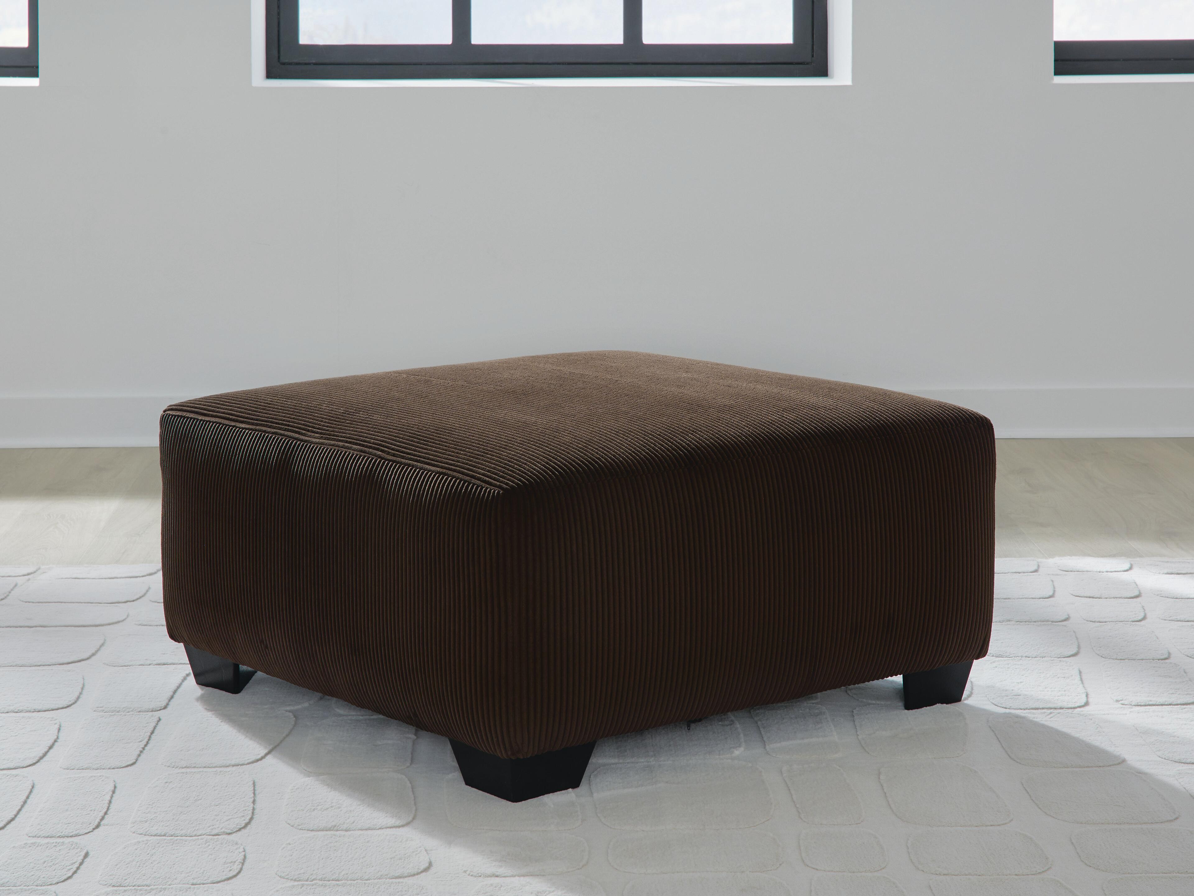 Click here for Landsings Oversized Accent Ottoman  Chocolate prices