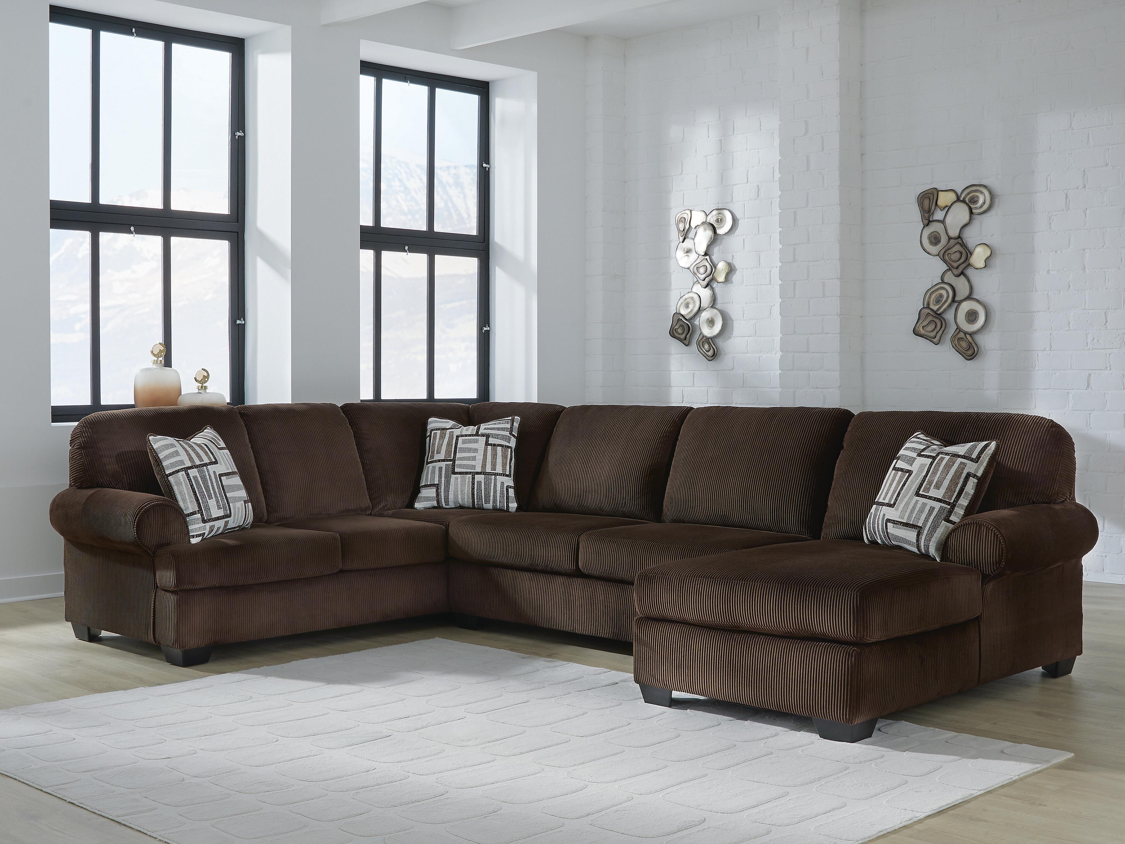 Click here for Landsings 3-Piece Sectional with Chaise  Chocolate prices