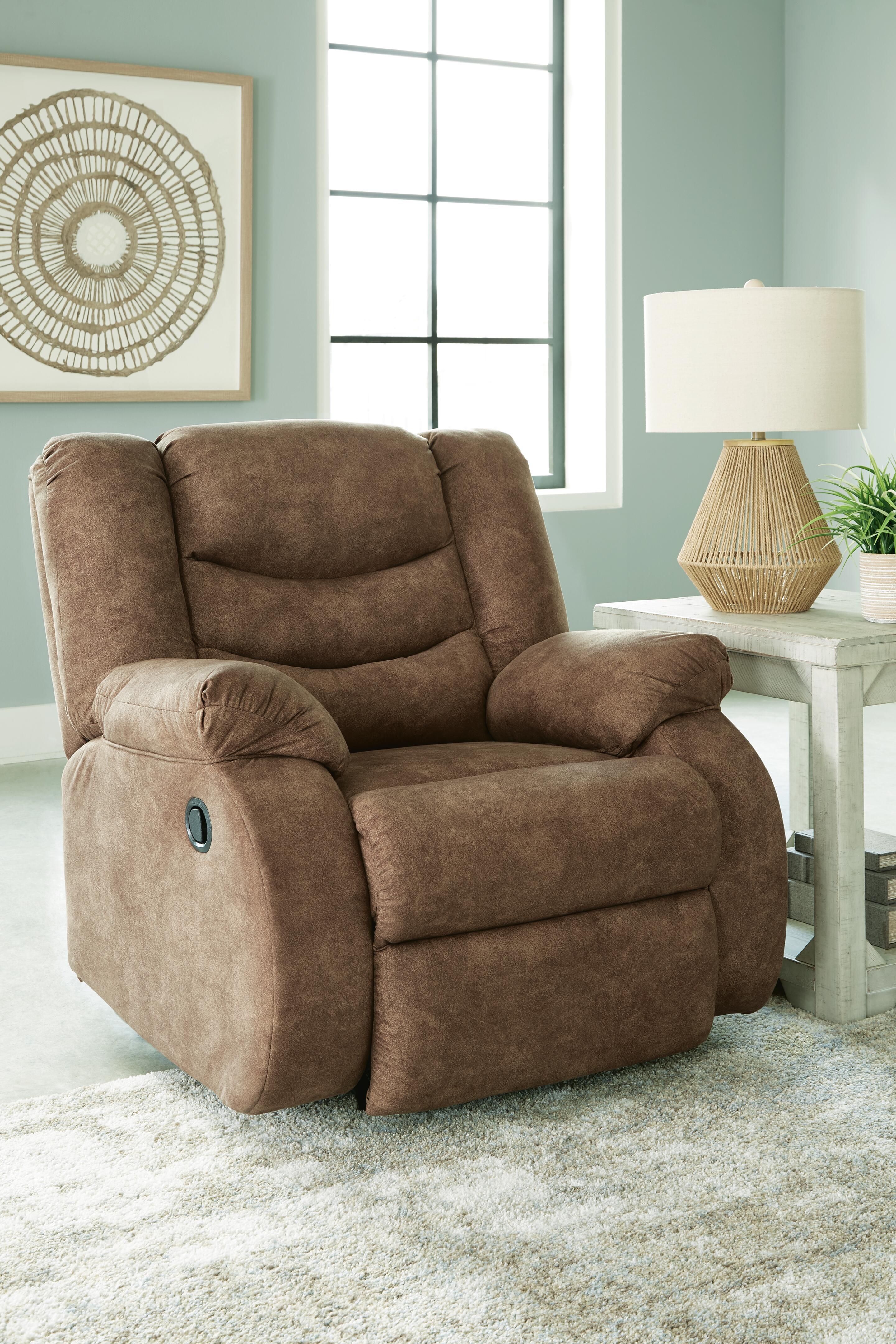 Click here for Partymate Manual Recliner  Brindle prices