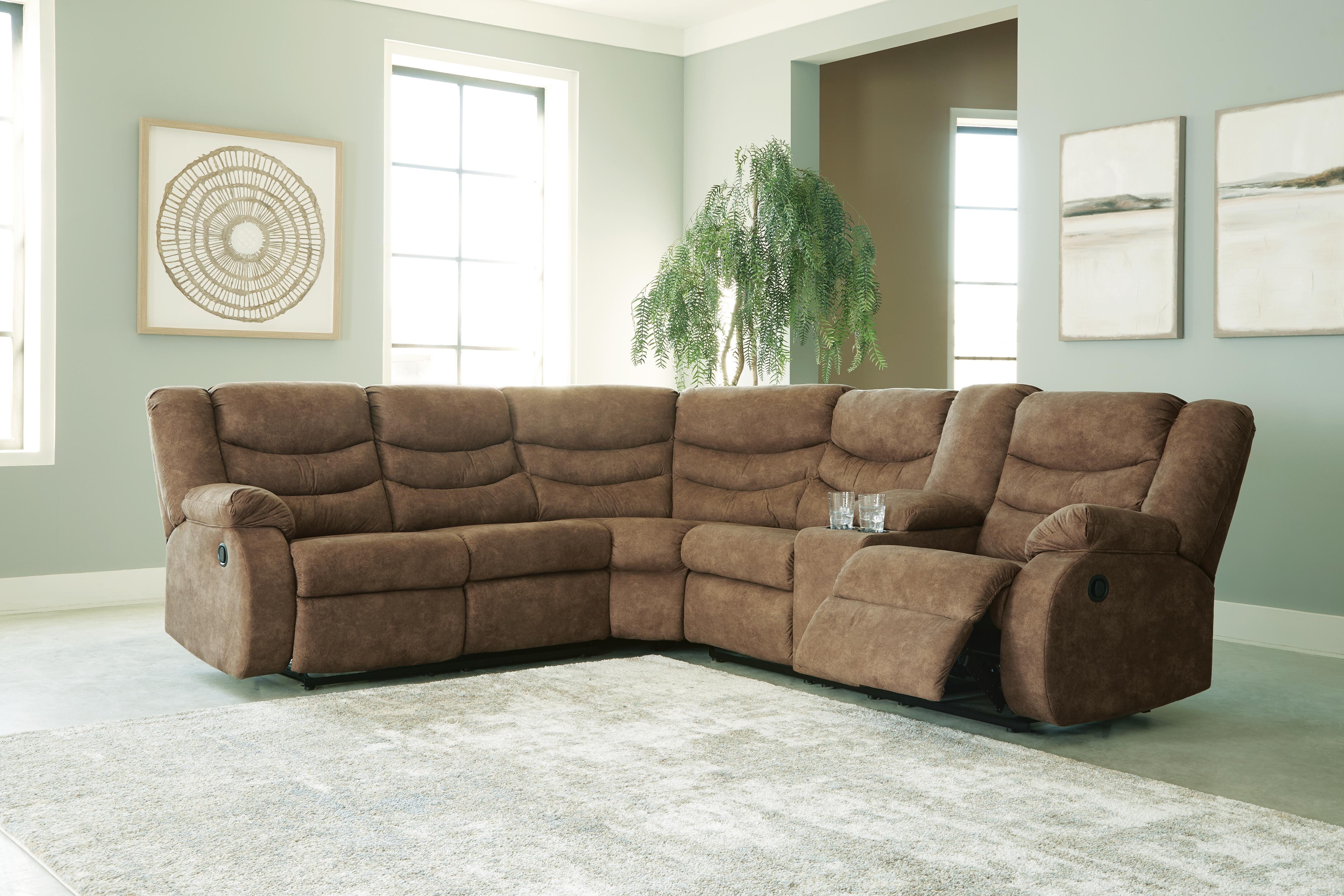 Click here for Partymate 2-Piece Manual Reclining Sectional with... prices