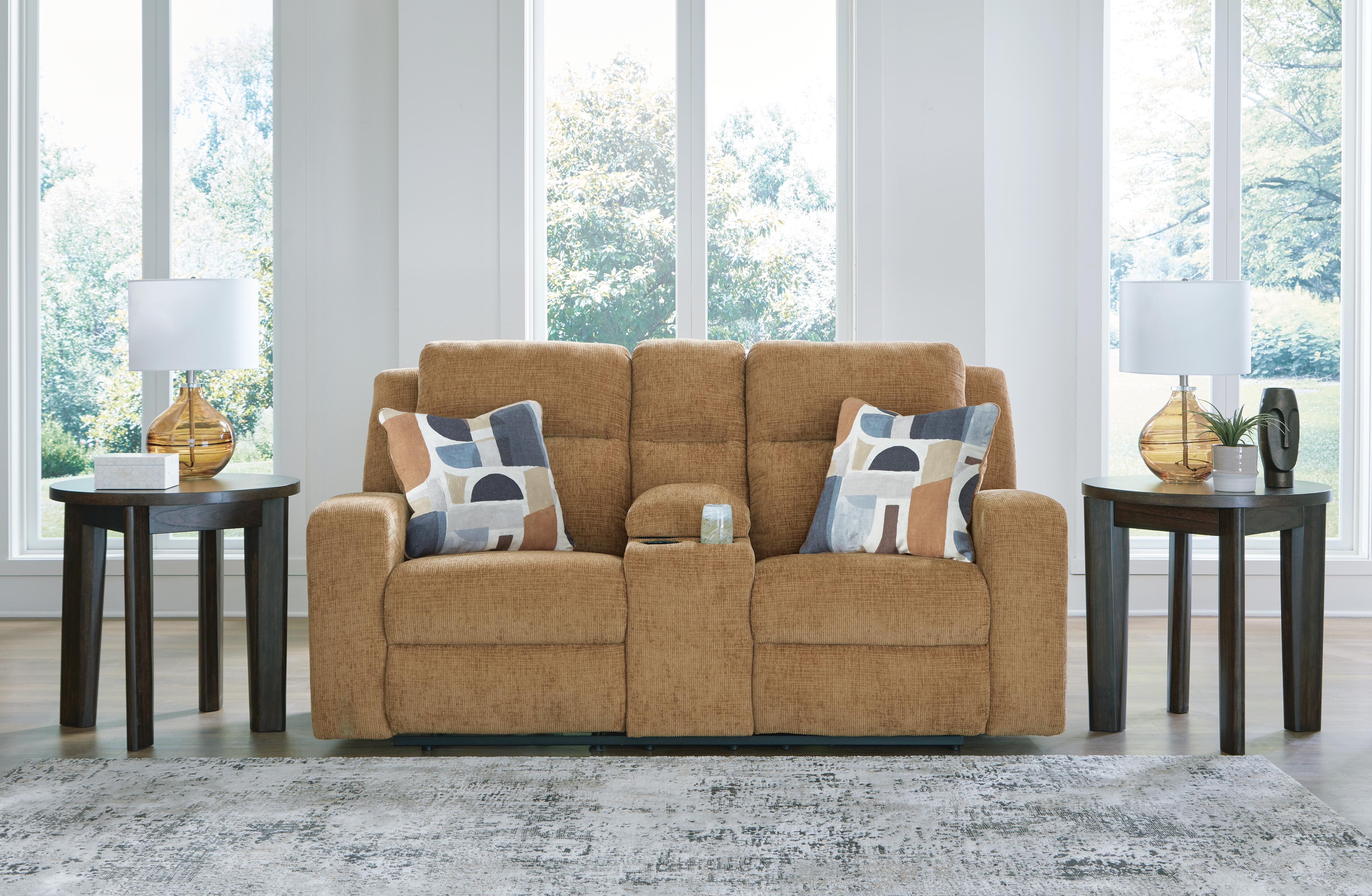 Click here for Kanlow Manual Reclining Loveseat with Console  Hon... prices
