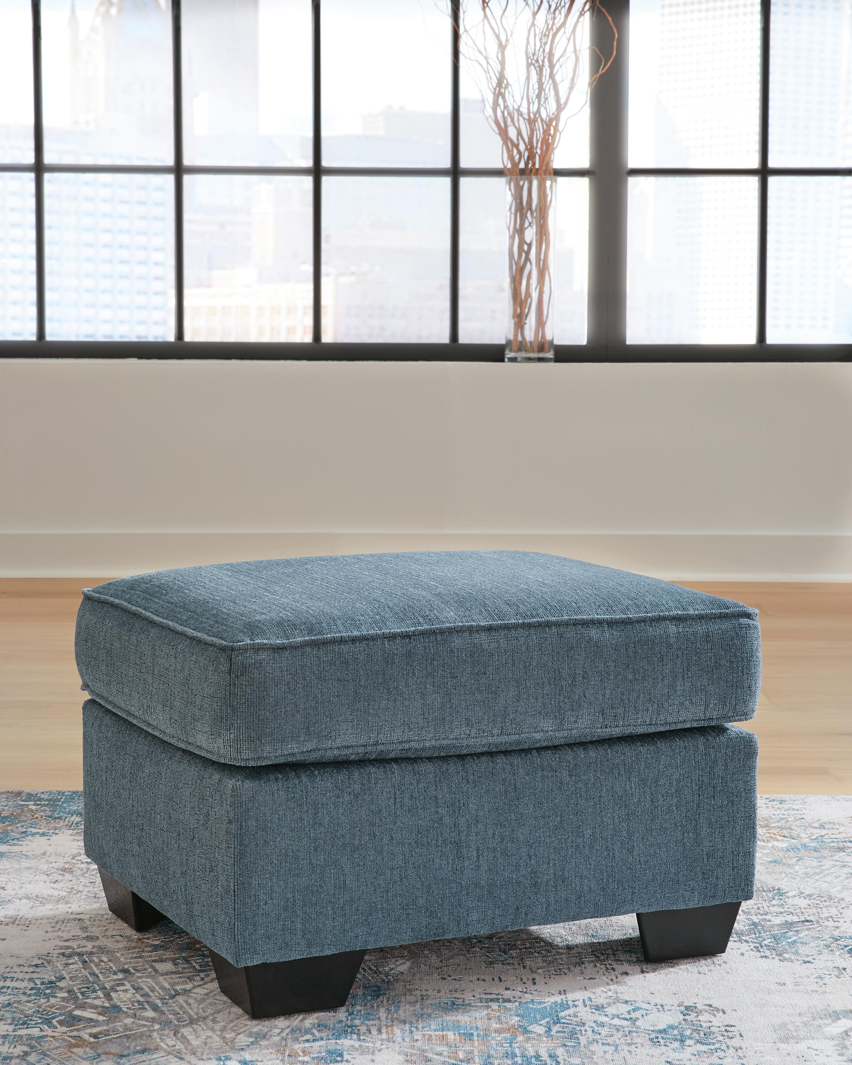 Click here for Cashton Ottoman  Blue prices