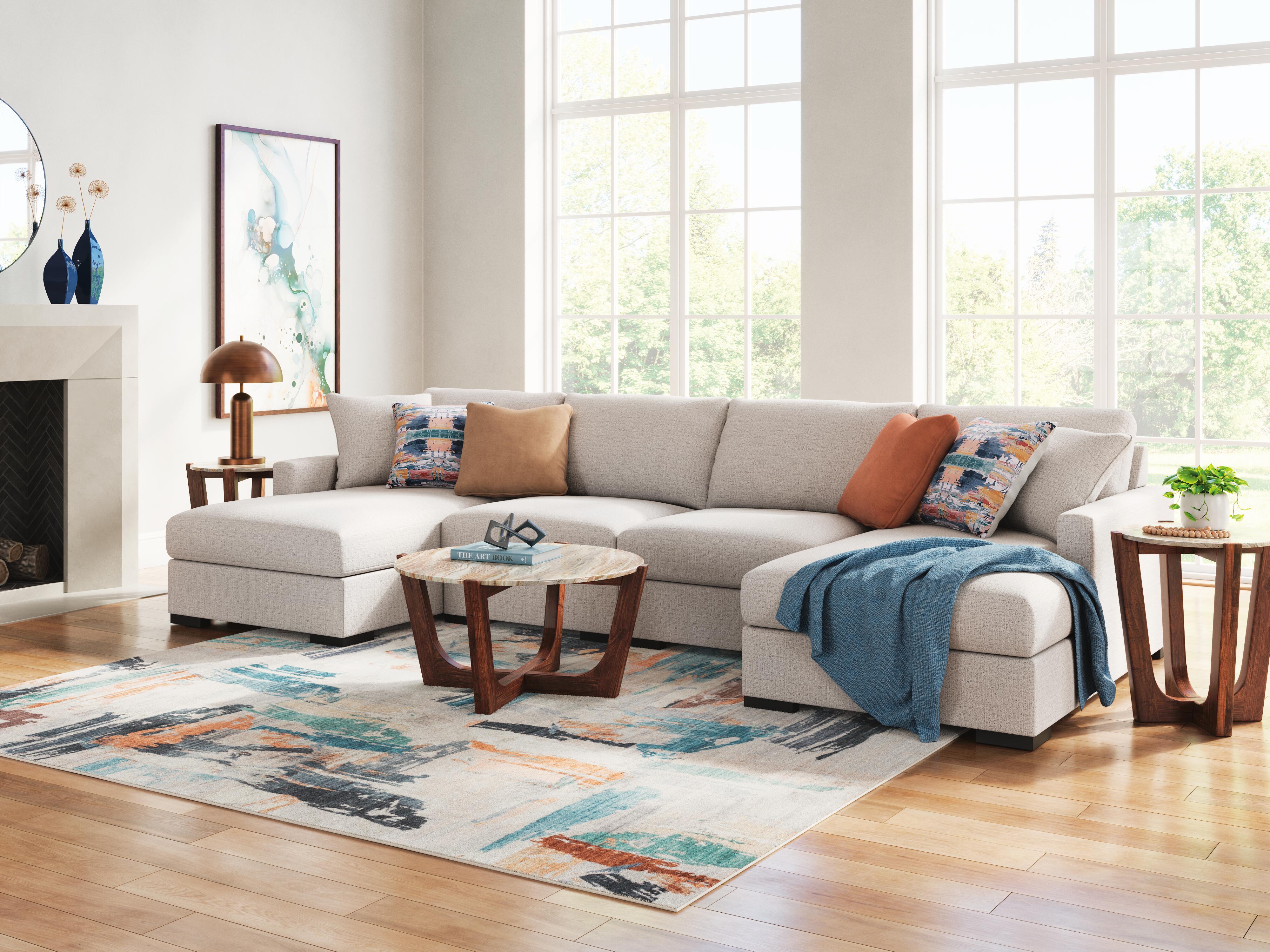 Click here for Omaha by Ashley 4-Piece Modular Next-Gen Nuvella™... prices