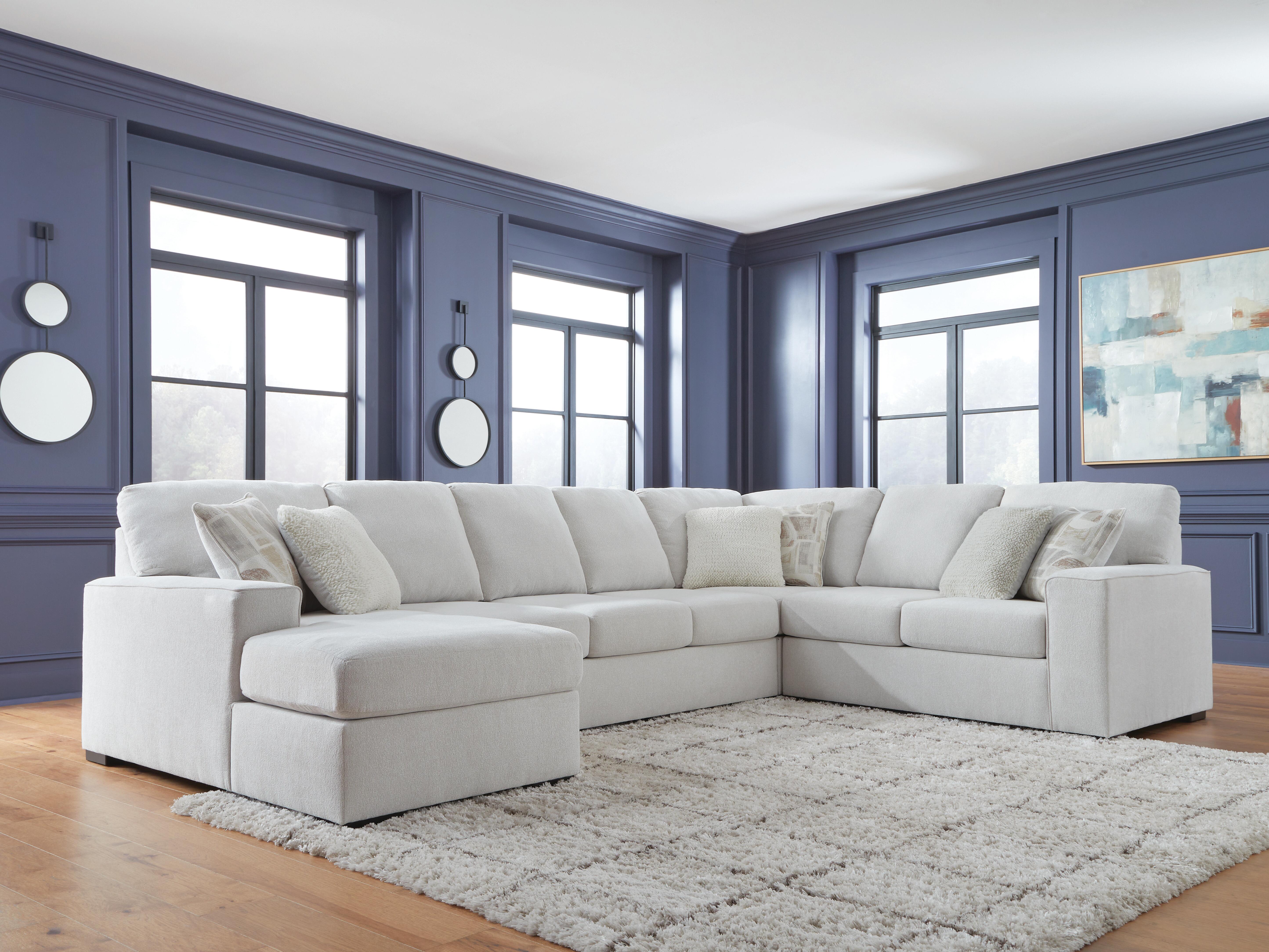 Click here for Leighelli 4-Piece Sectional with Chaise  Ivory prices