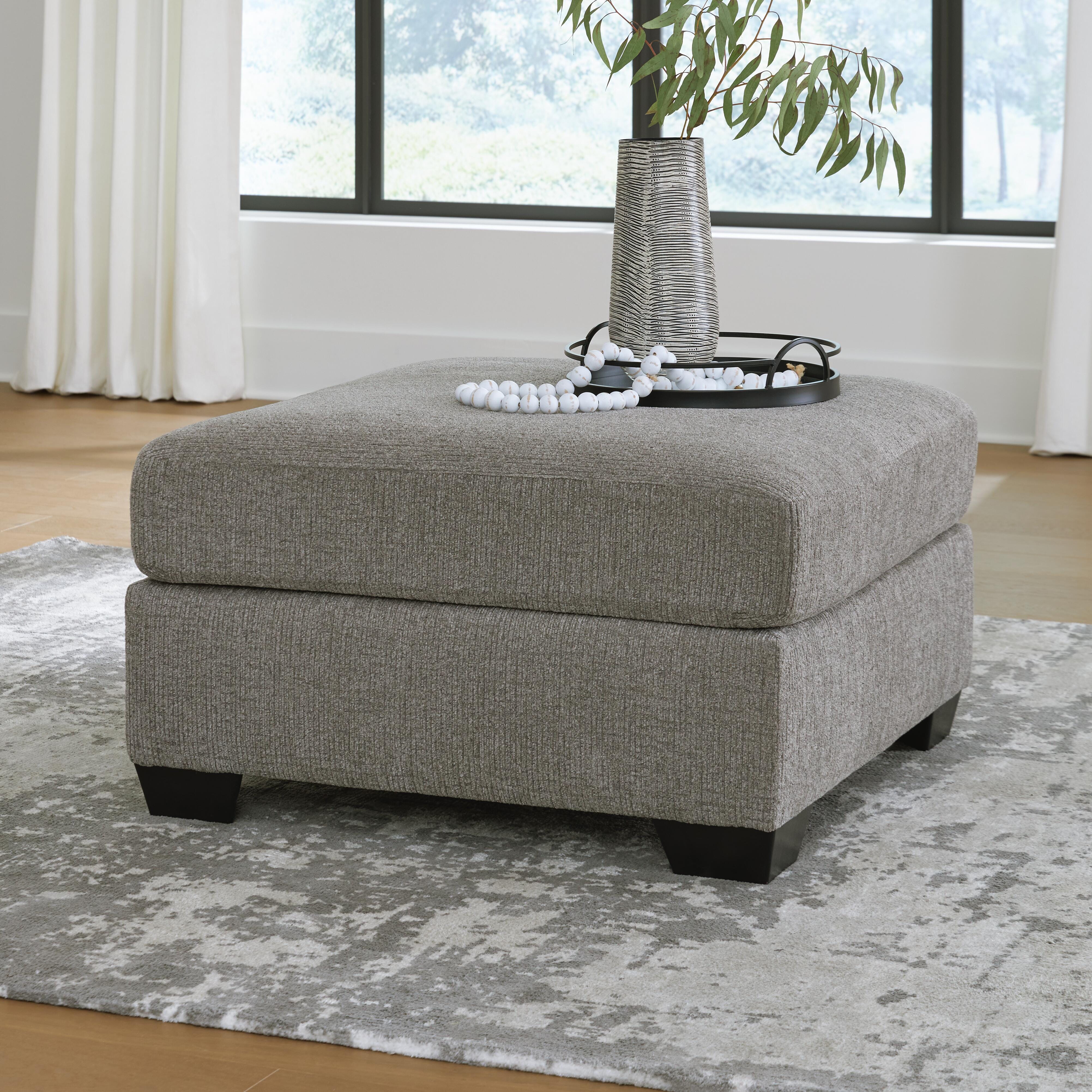 Click here for Erinsburg Oversized Accent Ottoman  Iron prices