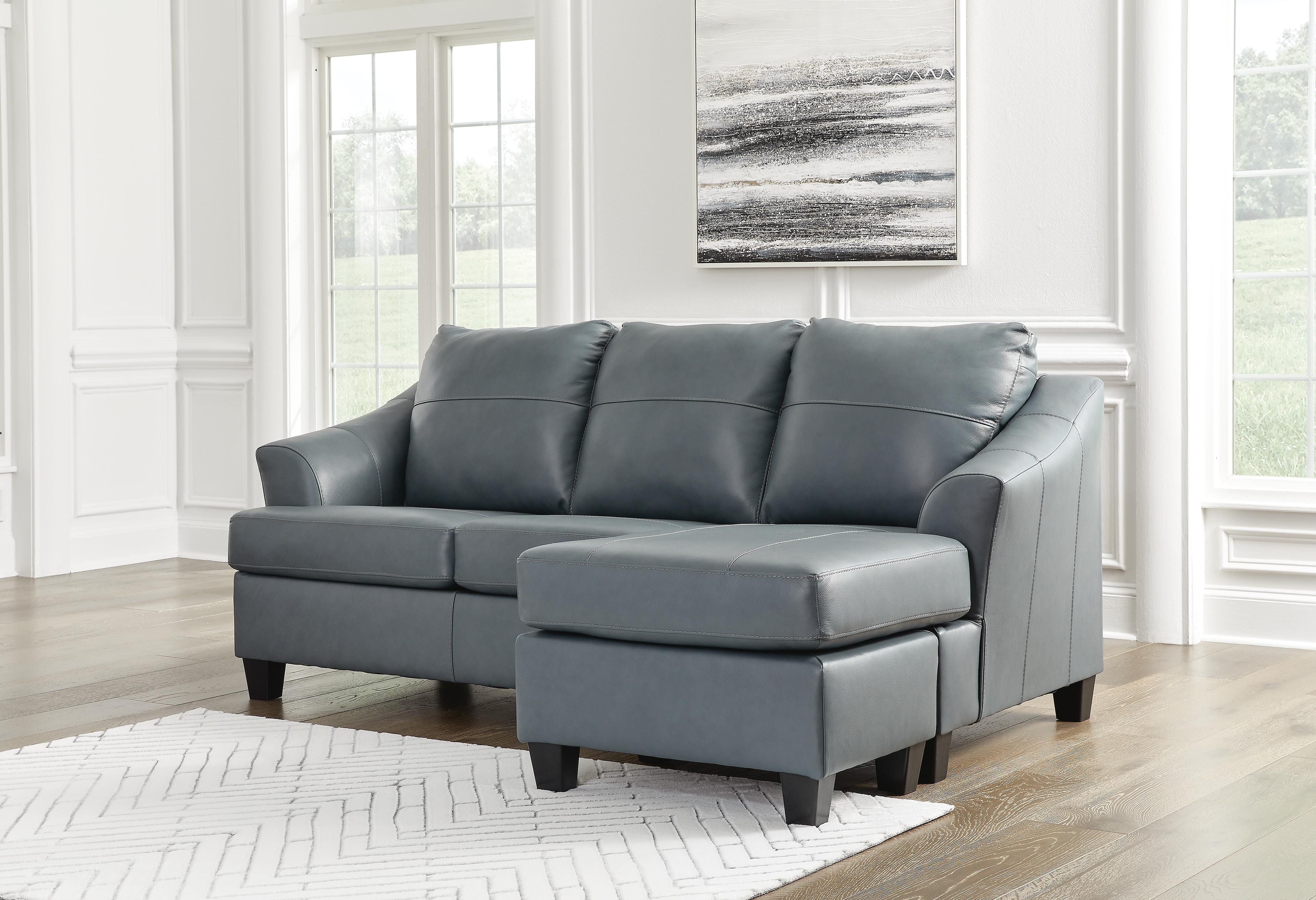 Click here for Genoa Leather Sofa Chaise Leather  Steel prices