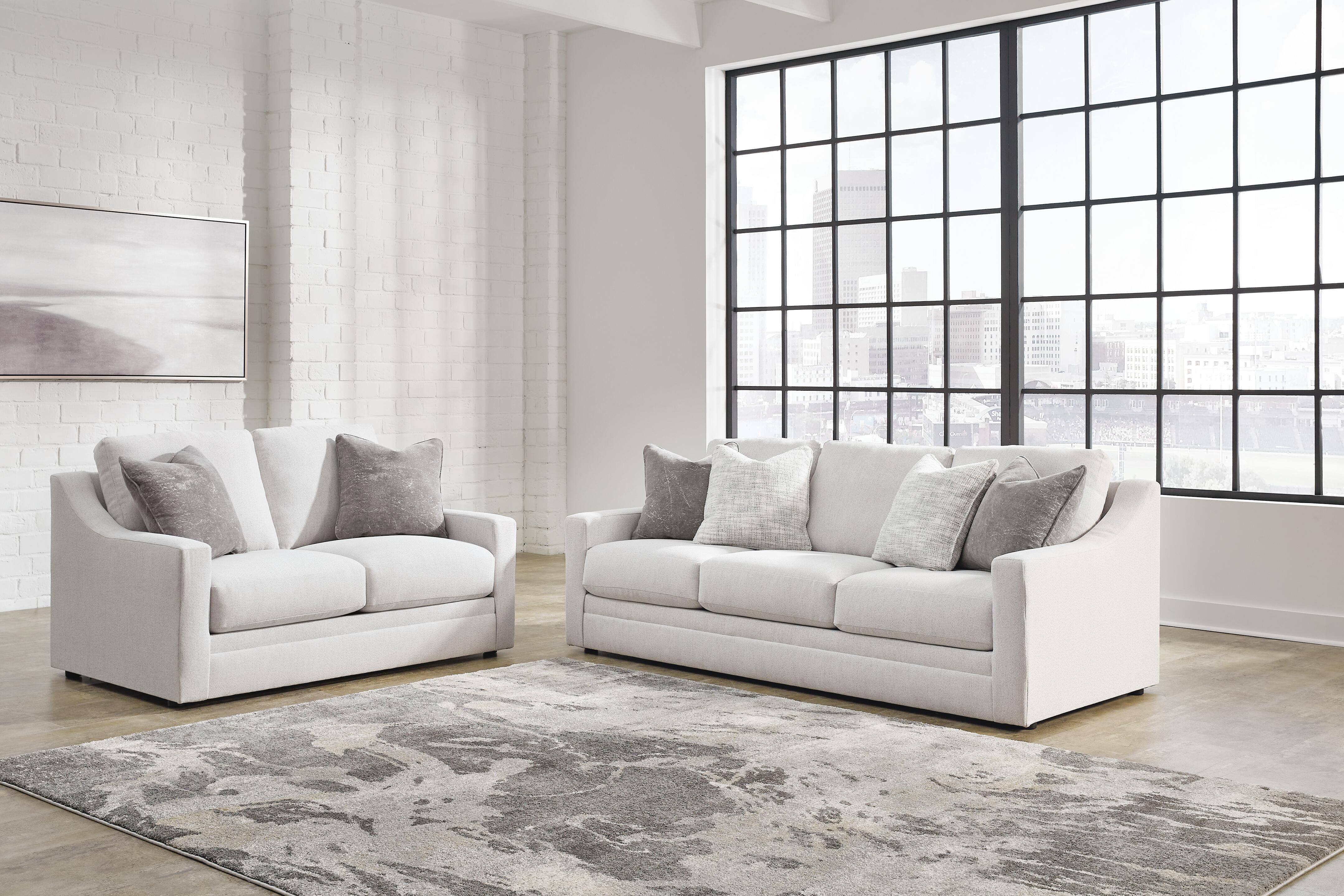 Click here for Maitelynn Sofa and Loveseat  Chalk prices