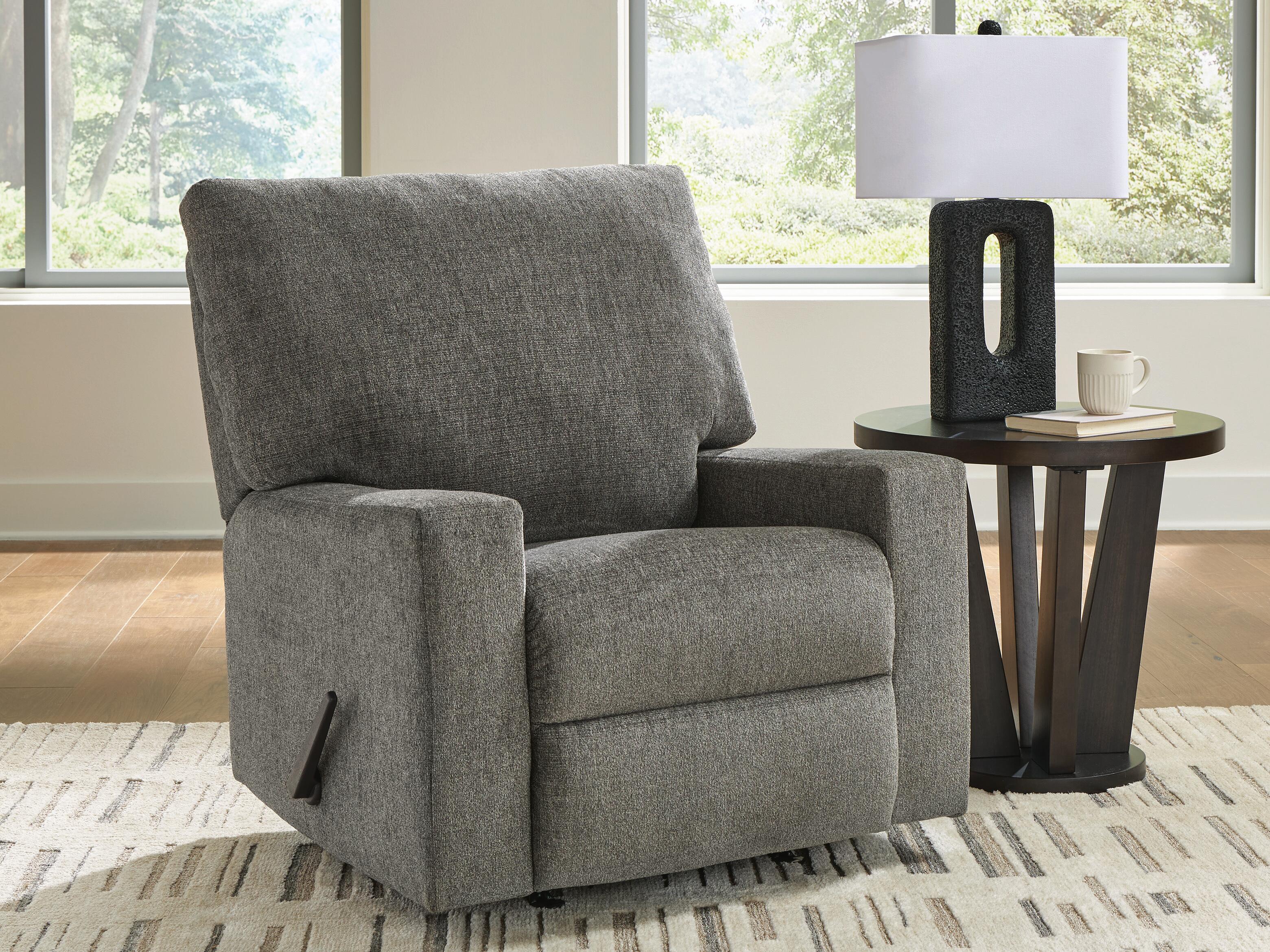Click here for Newellen Manual Recliner  Greystone prices
