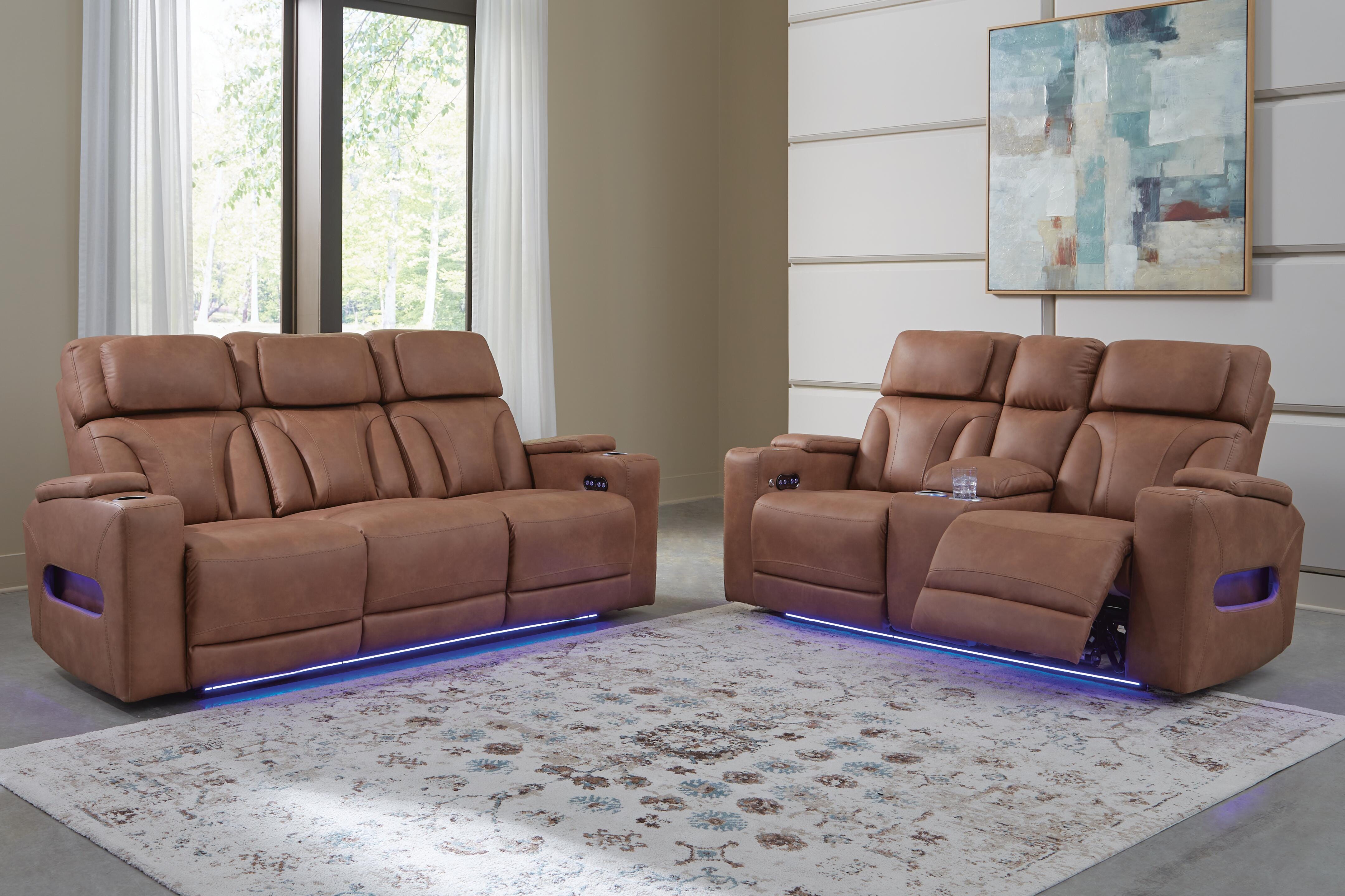 Click here for Point Clear Sofa and Loveseat  Caramel prices