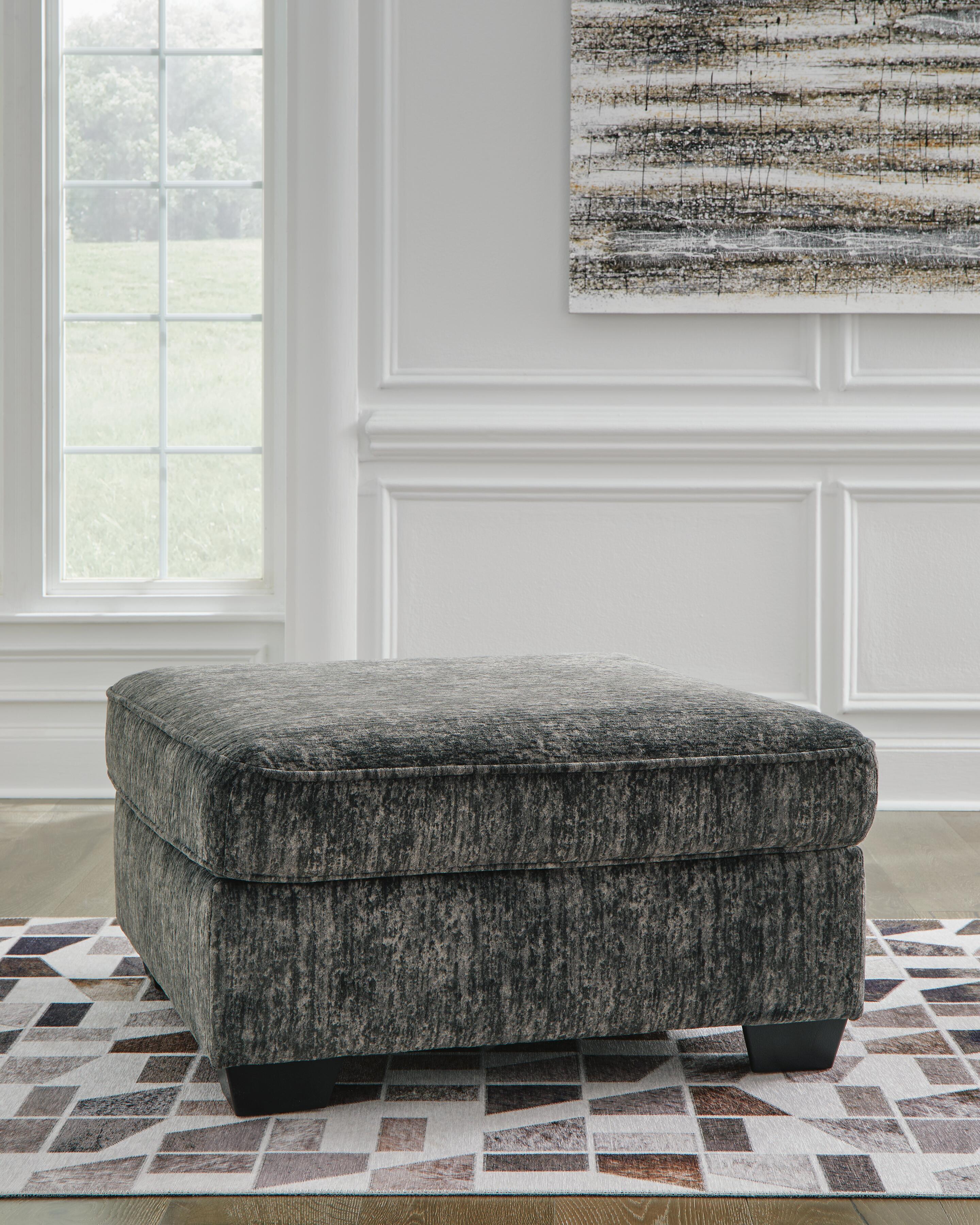 Click here for Lonoke Accent Ottoman  Gunmetal prices