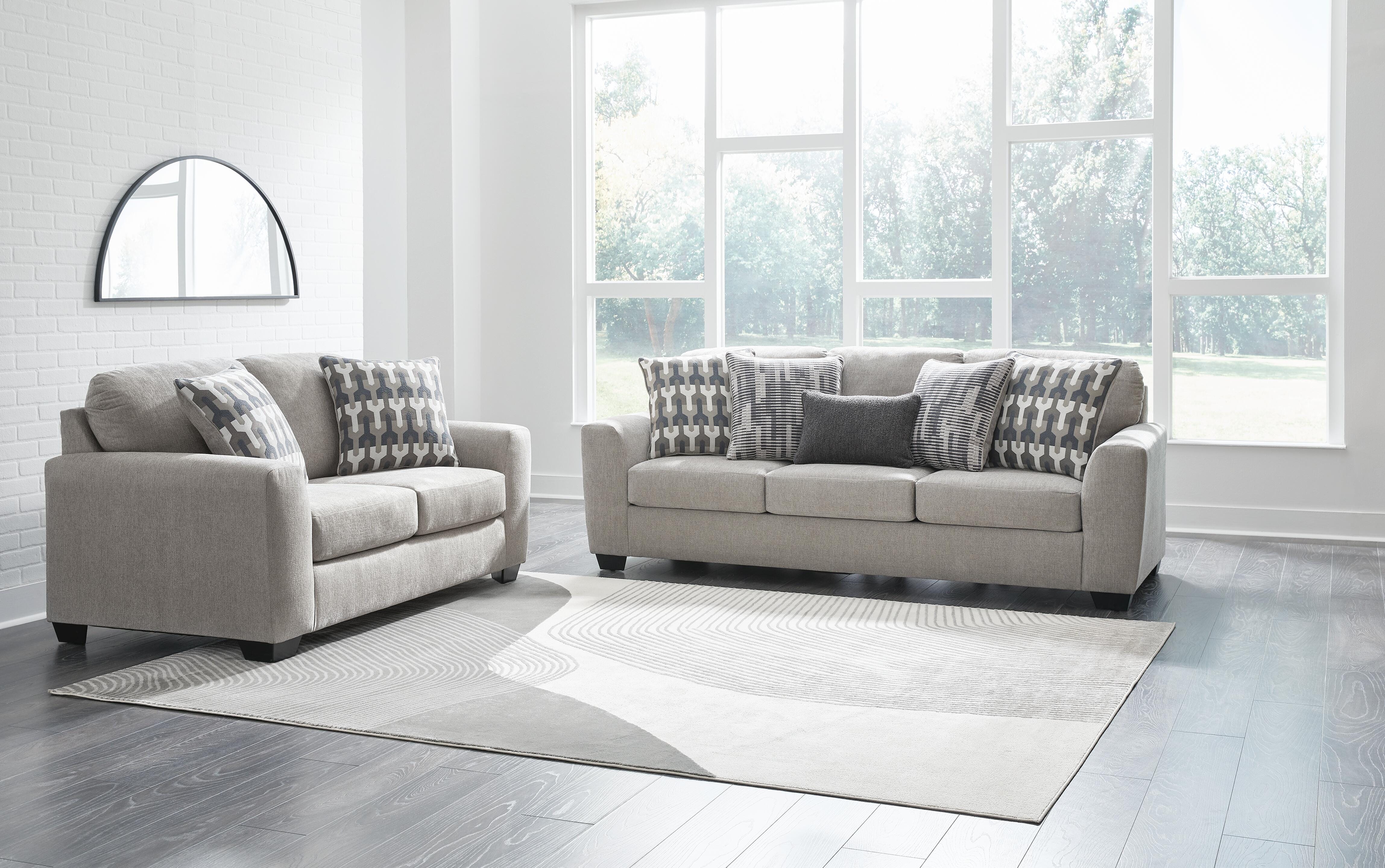Click here for Avenal Park Sofa and Loveseat  Flannel prices